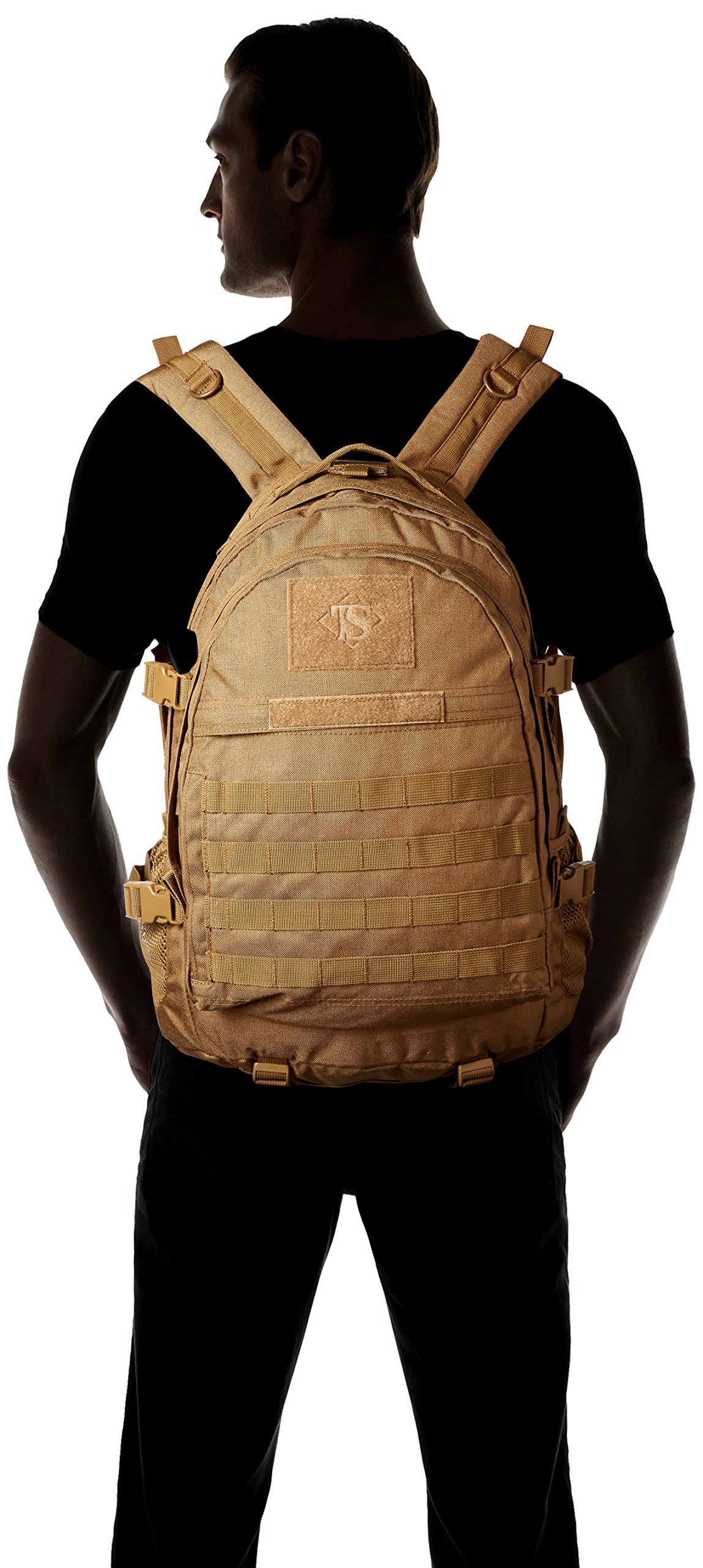 Tru-Spec Backpack, Coy Elite 3-Day, Coyote, One Size