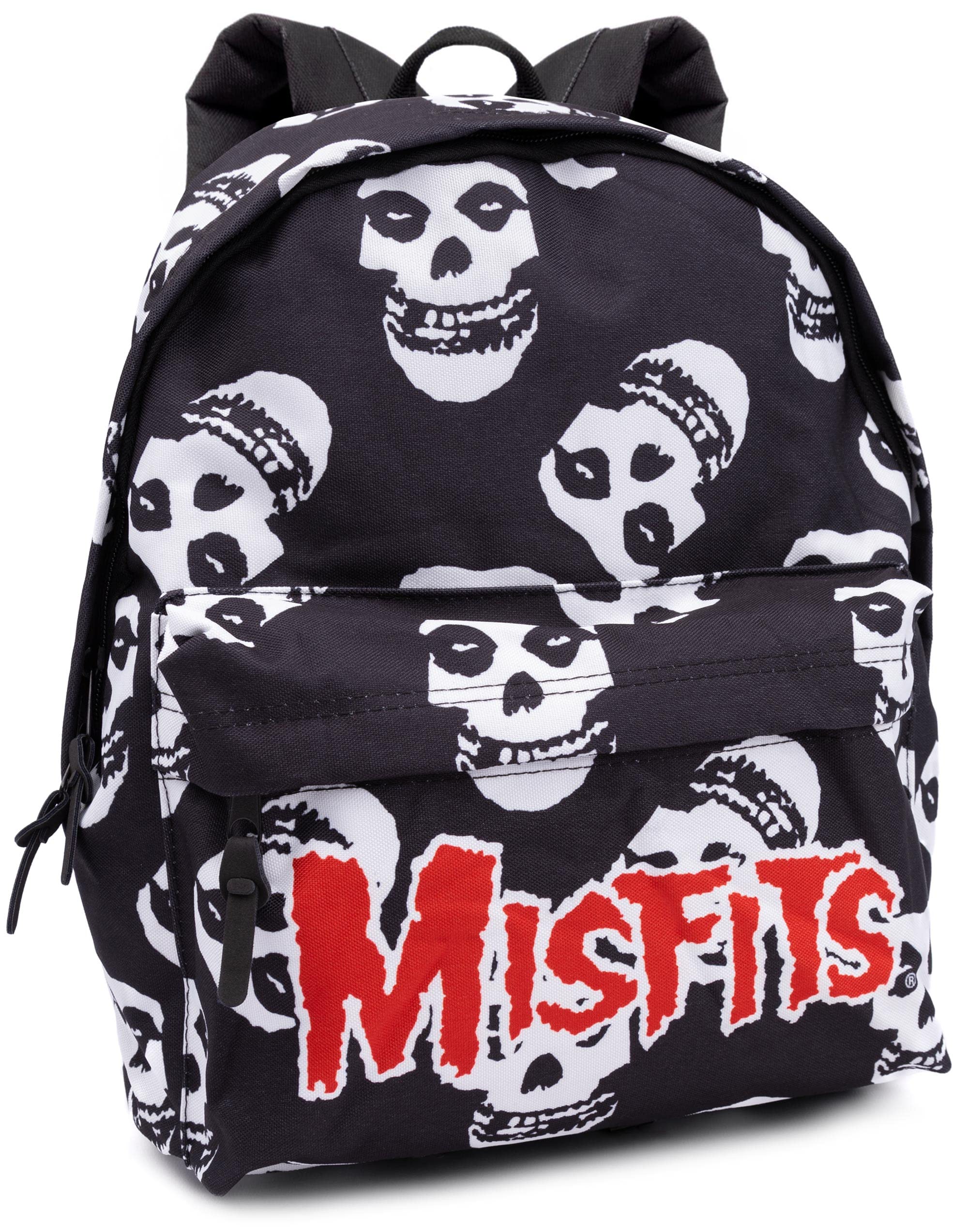 Misfits Backpack Music Skull Logo Black Red Rucksack 16β