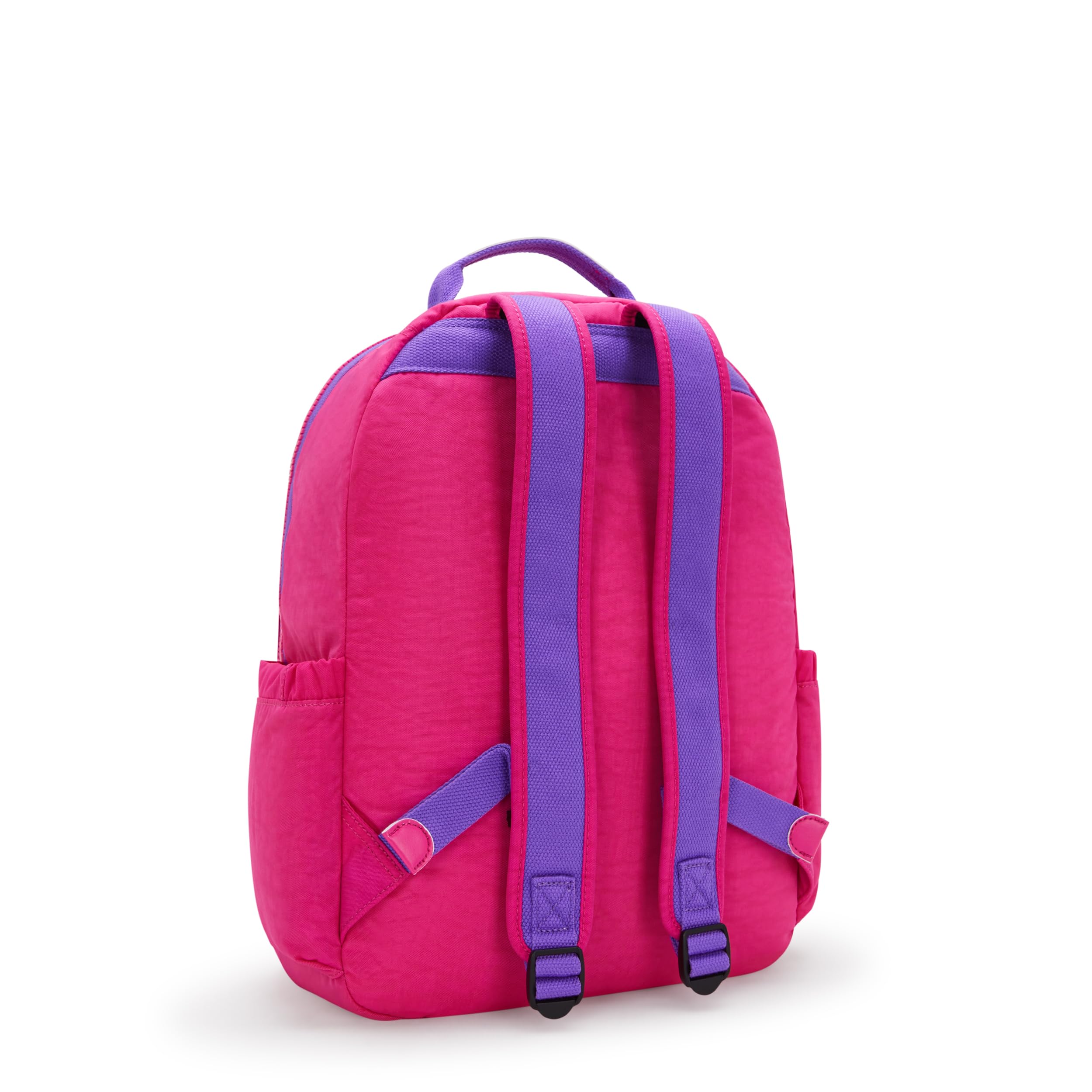 Kipling Women's Seoul 15” Laptop Backpack, Durable, Roomy with Padded Shoulder Straps, School Bag, Ultimate Dots, 13.75''L x 17.25''H x 8''D