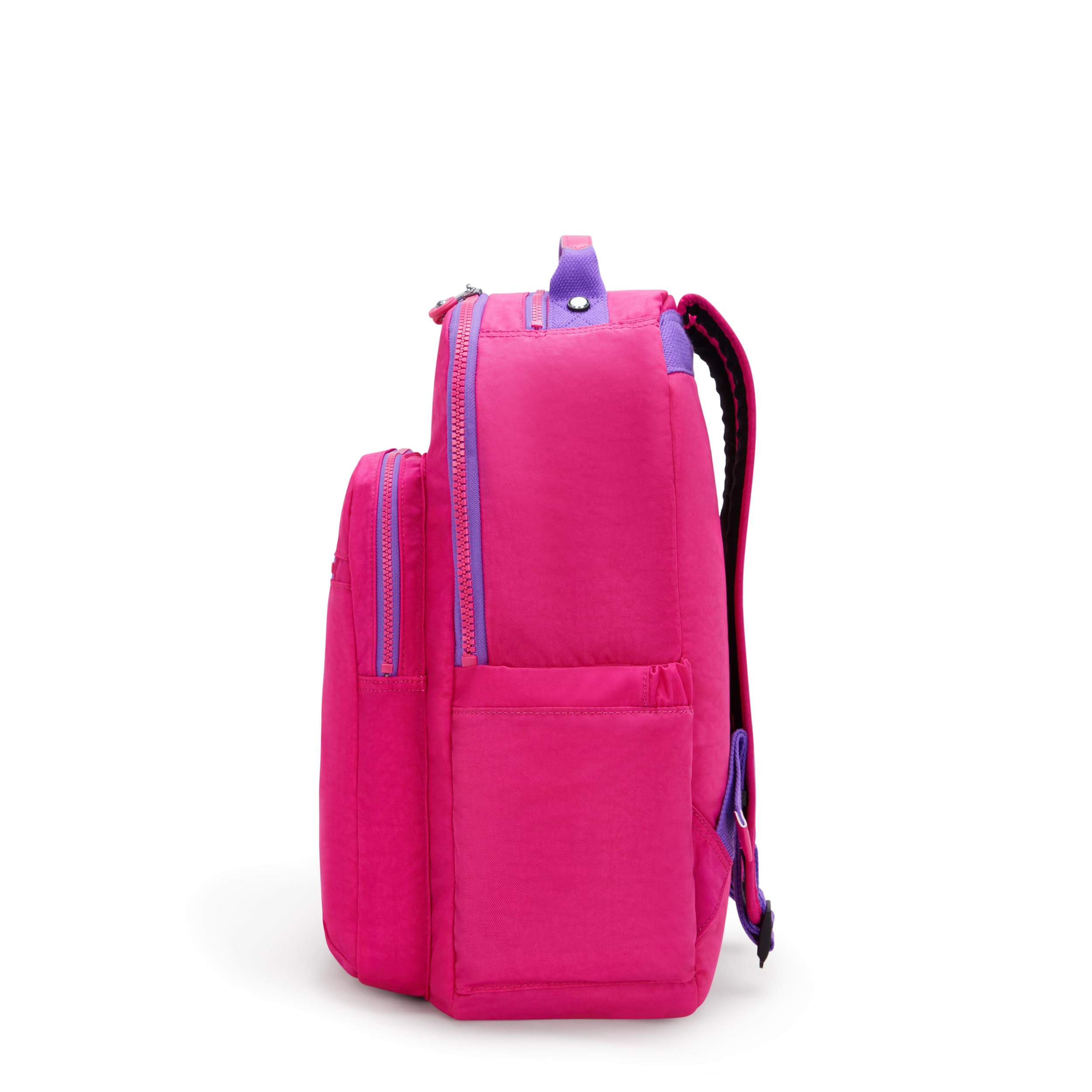 Kipling Women's Seoul 15” Laptop Backpack, Durable, Roomy with Padded Shoulder Straps, School Bag, Ultimate Dots, 13.75''L x 17.25''H x 8''D