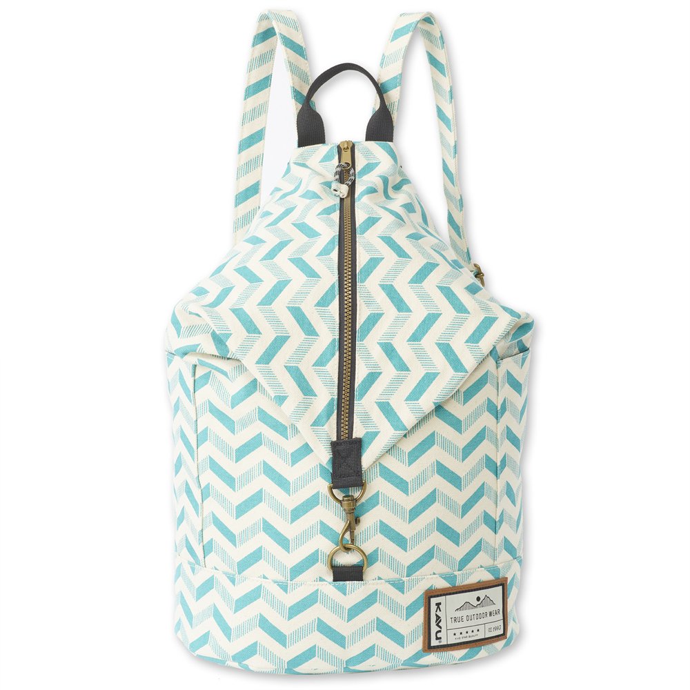 KAVU Free Range Backpack Bucket Style Bag - Gem Inlay
