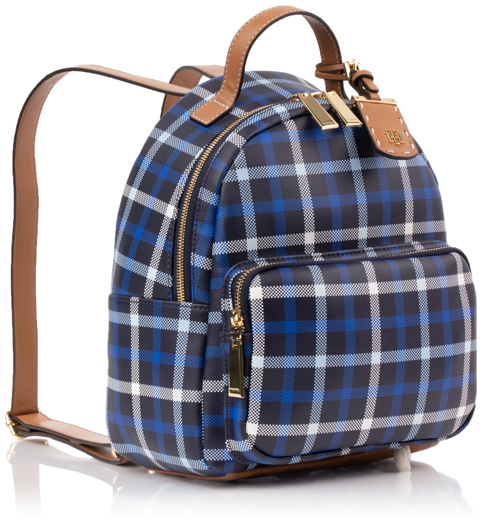 Tommy Hilfiger Julia Small Dome Backpack, Navy/Multi