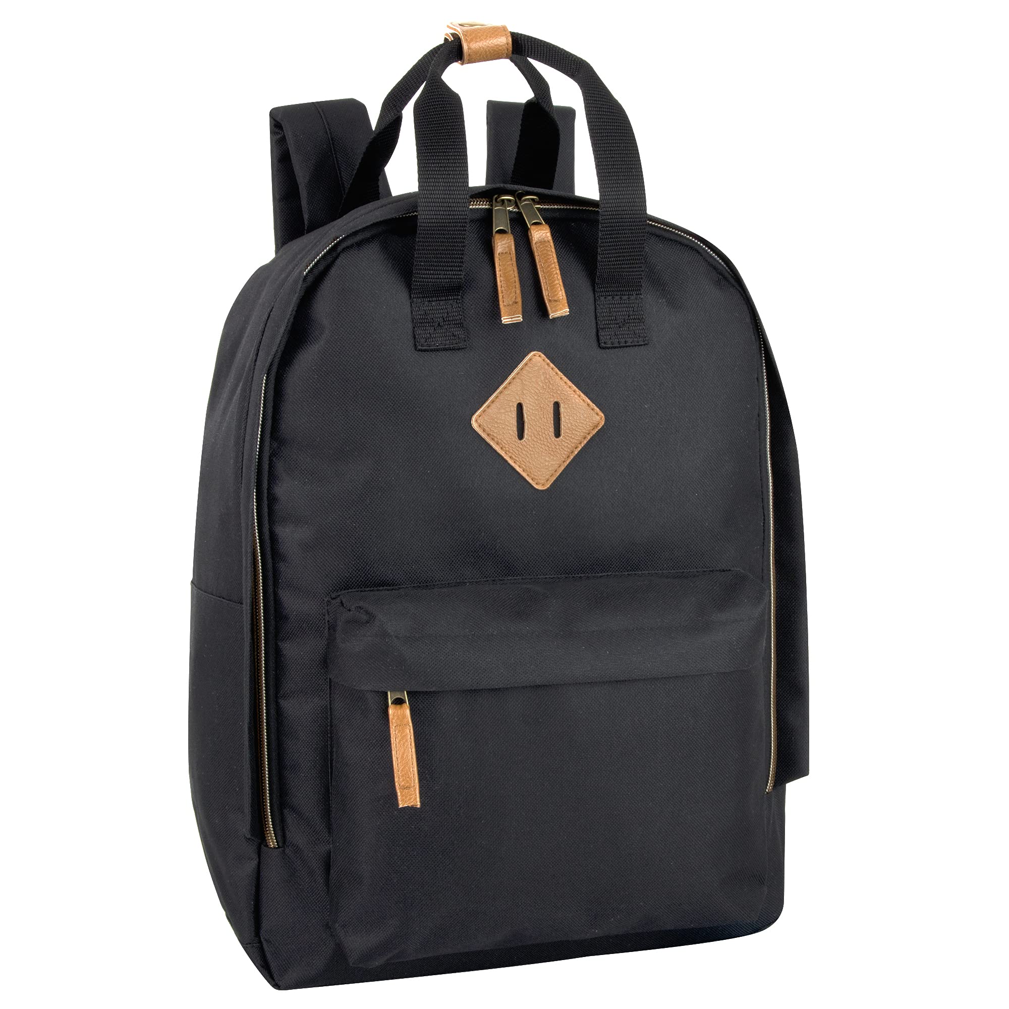 Laptop Backpack for Women, Men for Travel, School, College Backpack with Padded Back, Adjustable Padded Shoulder Straps (Tan)