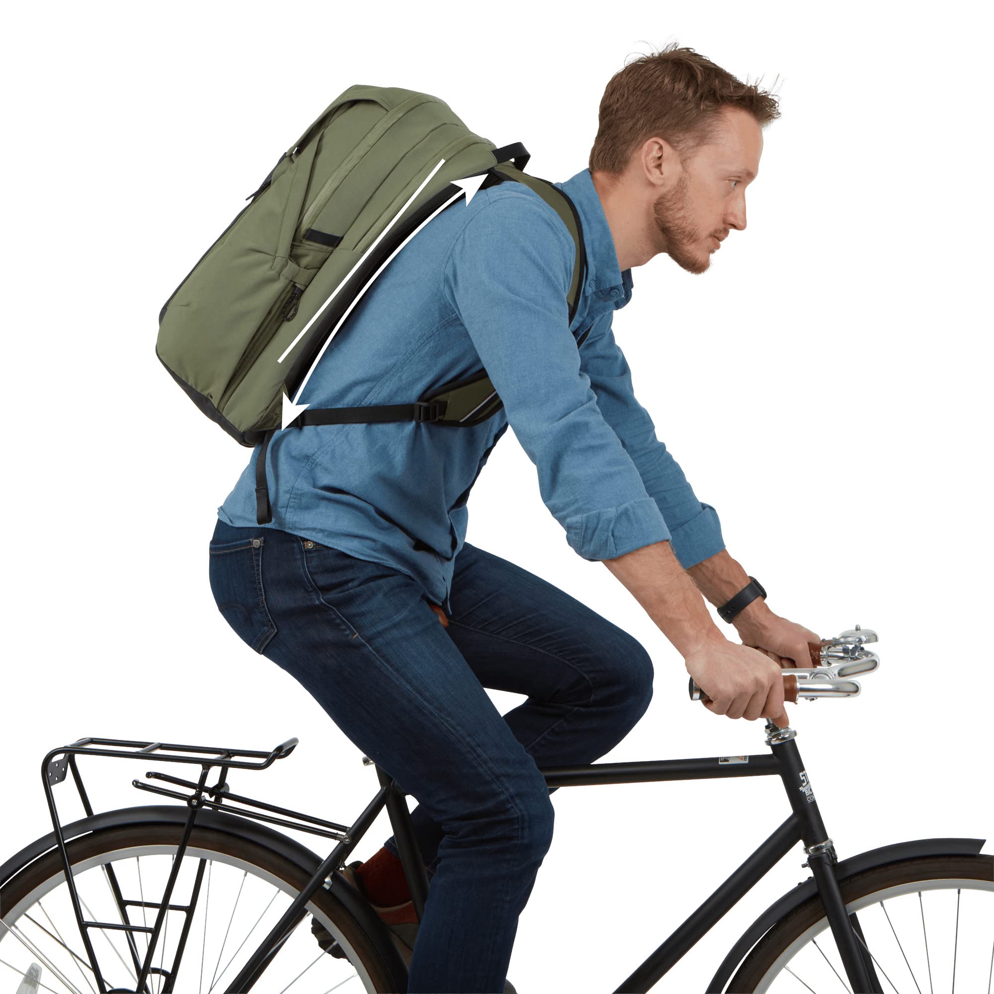 Thule Paramount Commuter Backpack 27L, Olivine