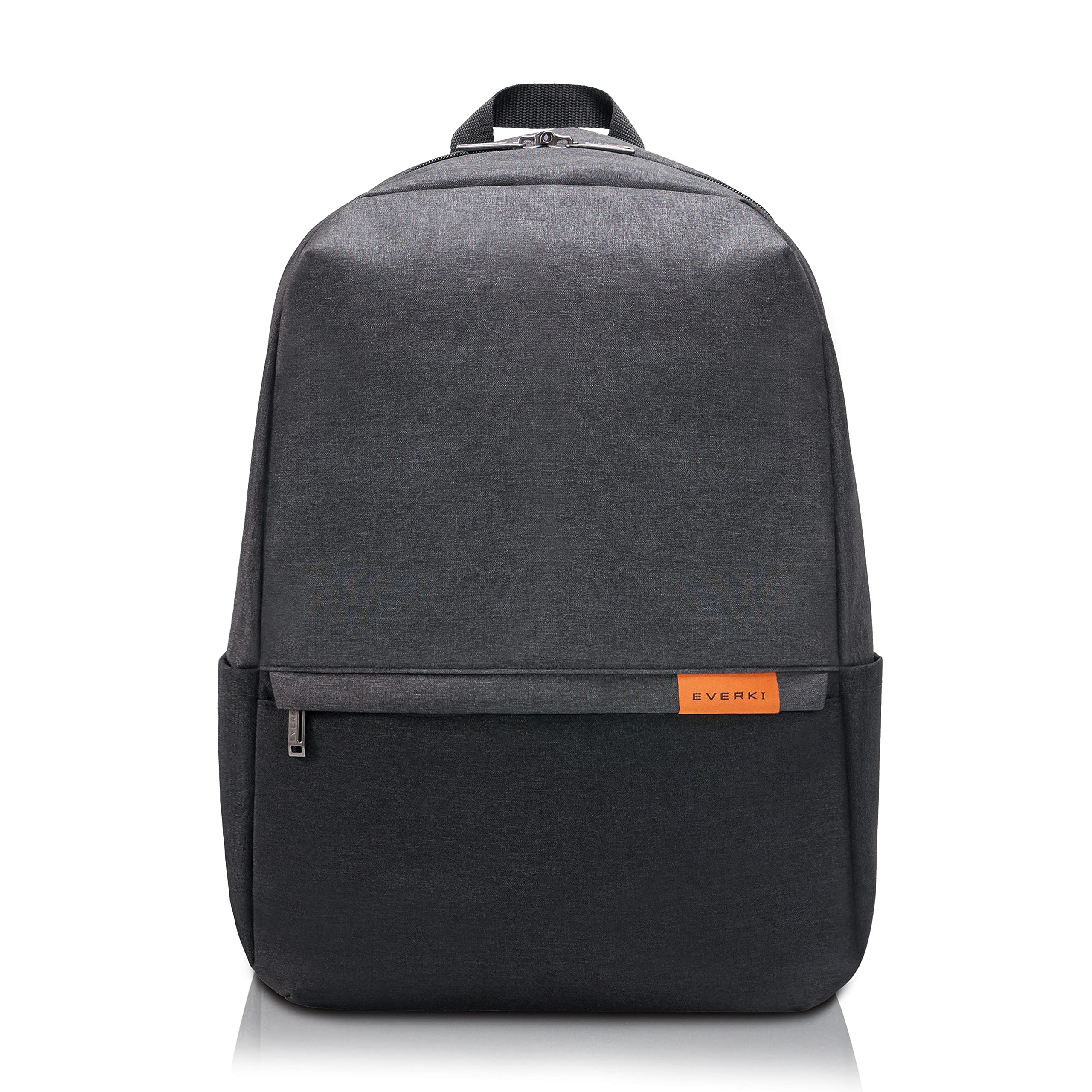 Everki 106 Light Compact 15.6-Inch Laptop Backpack with Hidden Pocket, Commute, College, School, Men or Women (EKP106) Charcoal