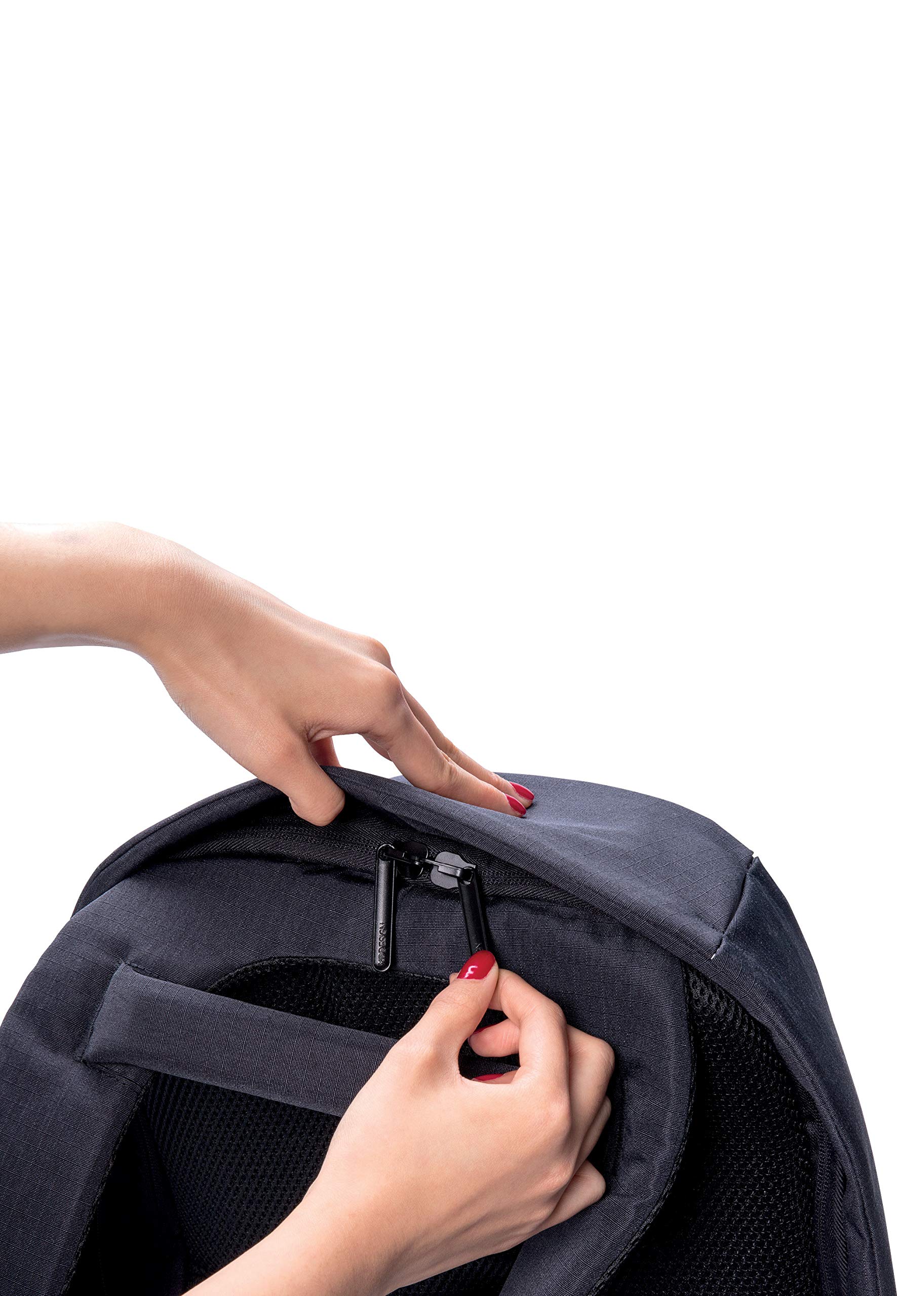 XDDesign Bobby Compact Print Anti-Theft Laptop USB Backpack Camouflage Blue