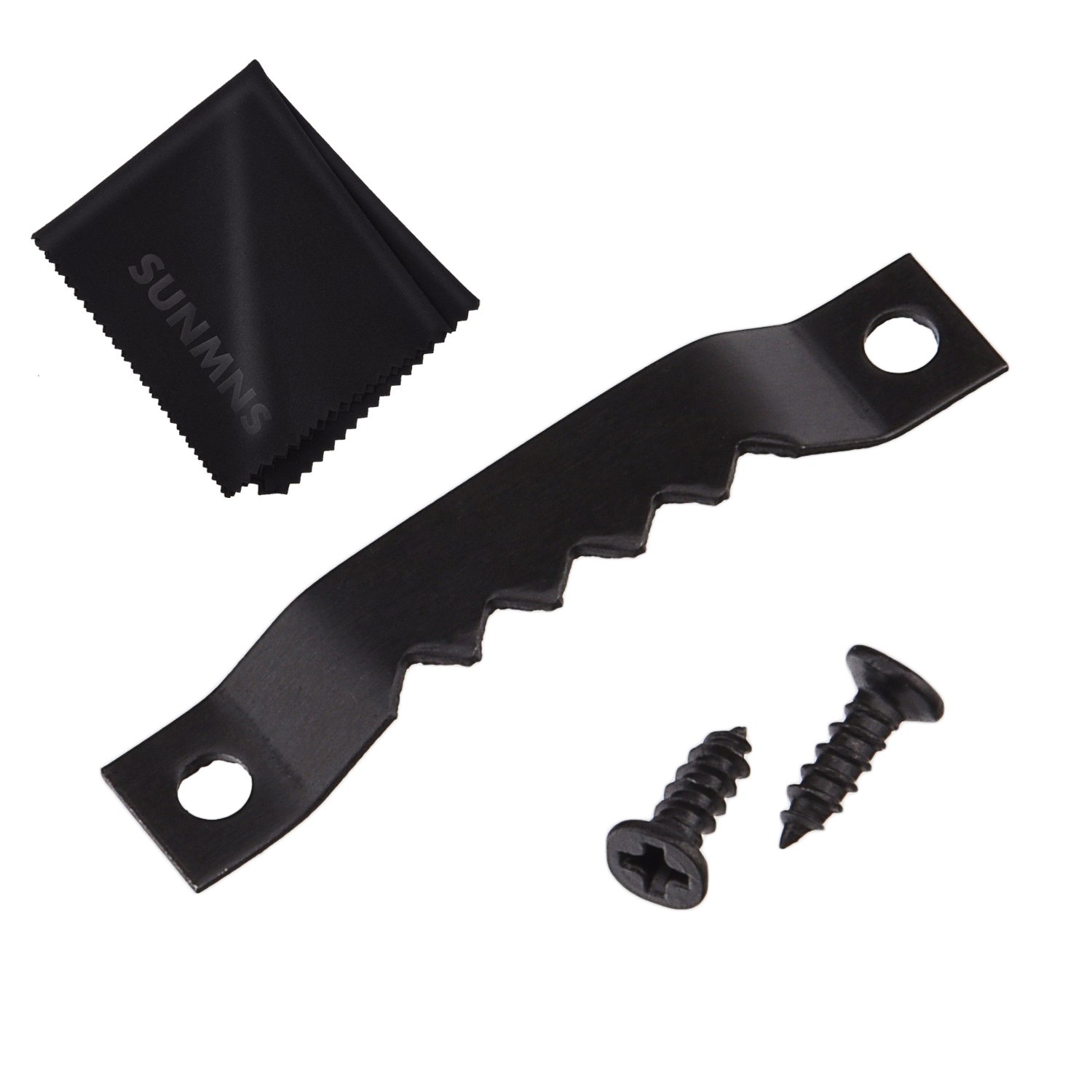 Sunmns 150 Pack Sawtooth Picture Photo Frame Hangers with Screws, Black