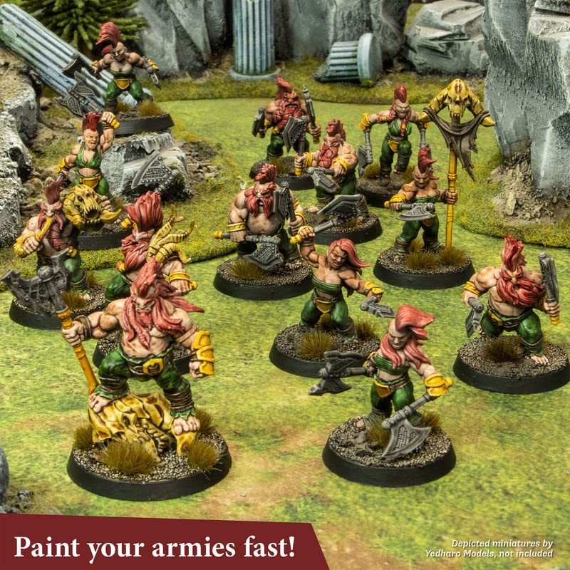 The Army Painter Holy White Speedpaint - Acrylic Non-Toxic Heavily Pigmented Water Based Paint for Tabletop Roleplaying, Boardgames, and Wargames Miniature Model Painting
