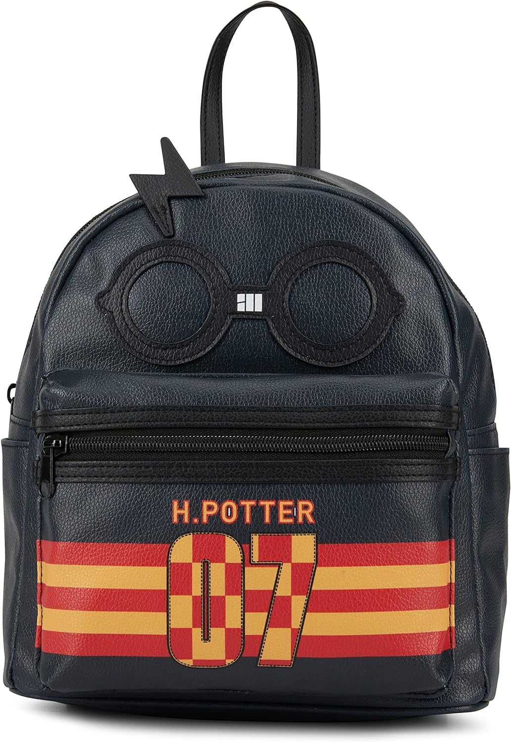 Harry Potter Hogwarts Allover Backpack - Girls, Boys, Teens, Adults Hogwarts School of Witchcraft Faux Leather 10 Inch Allover Mini Backpack