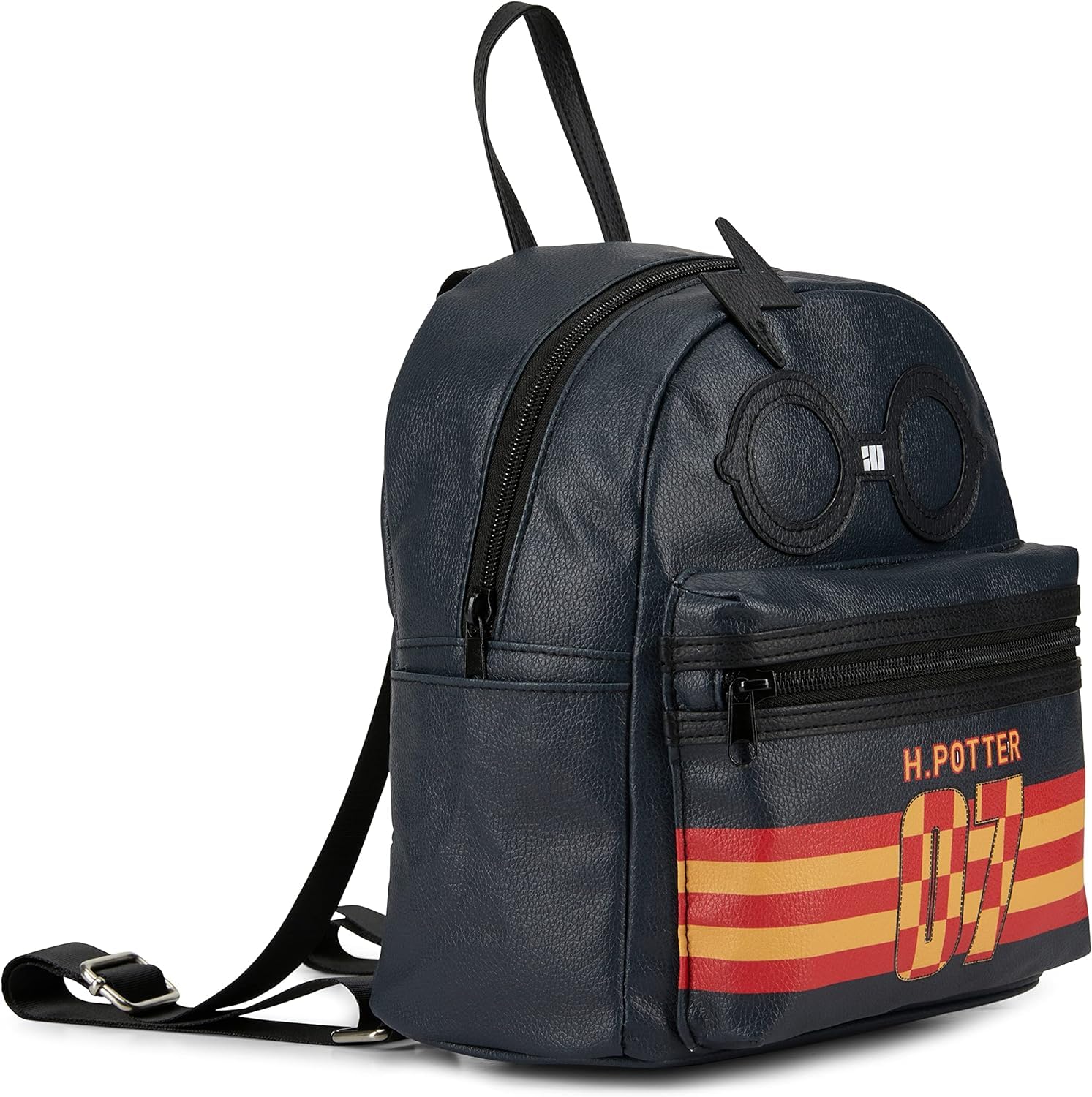 Harry Potter Hogwarts Allover Backpack - Girls, Boys, Teens, Adults Hogwarts School of Witchcraft Faux Leather 10 Inch Allover Mini Backpack