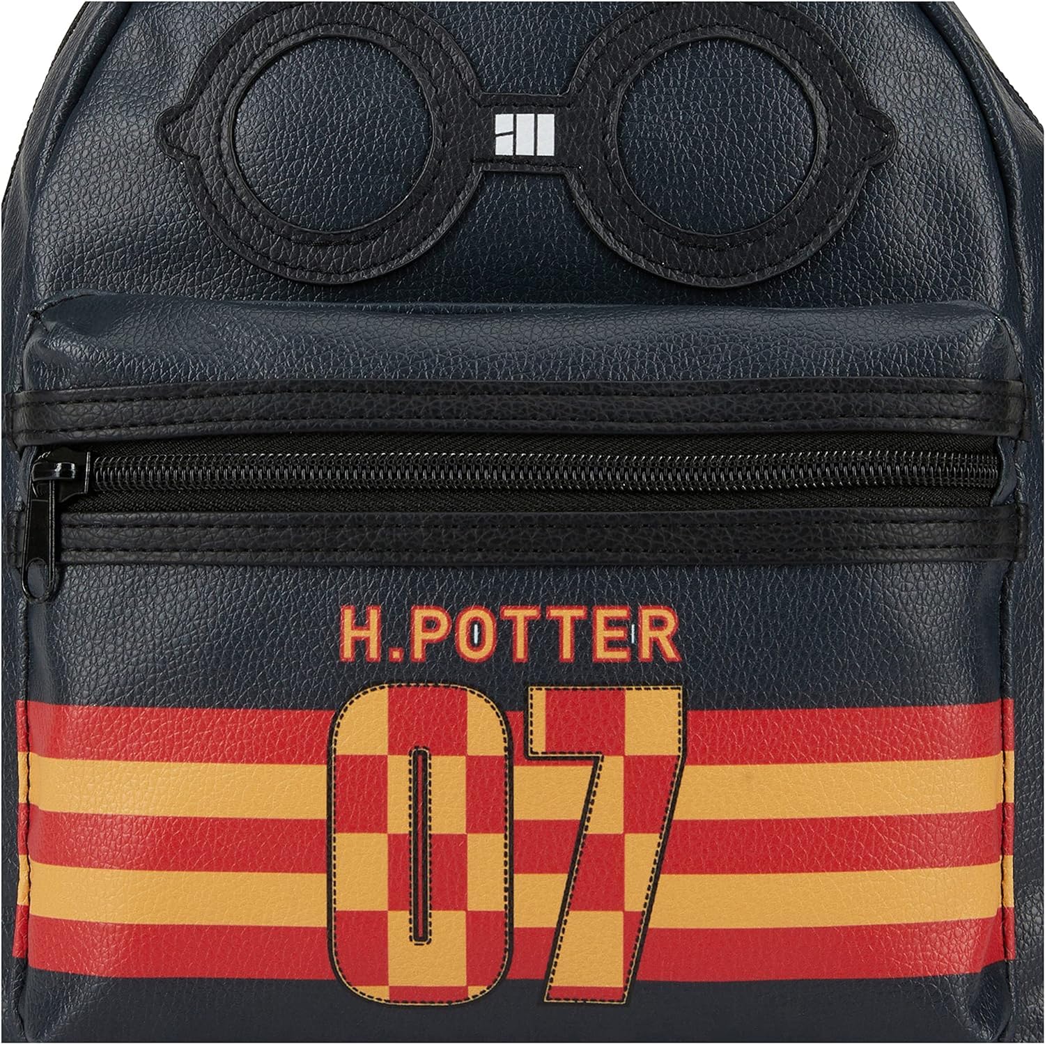 Harry Potter Hogwarts Allover Backpack - Girls, Boys, Teens, Adults Hogwarts School of Witchcraft Faux Leather 10 Inch Allover Mini Backpack