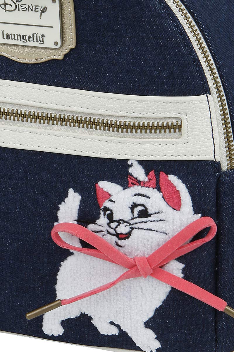 Loungefly Disney Aristocats Marie Denim Mini Backpack