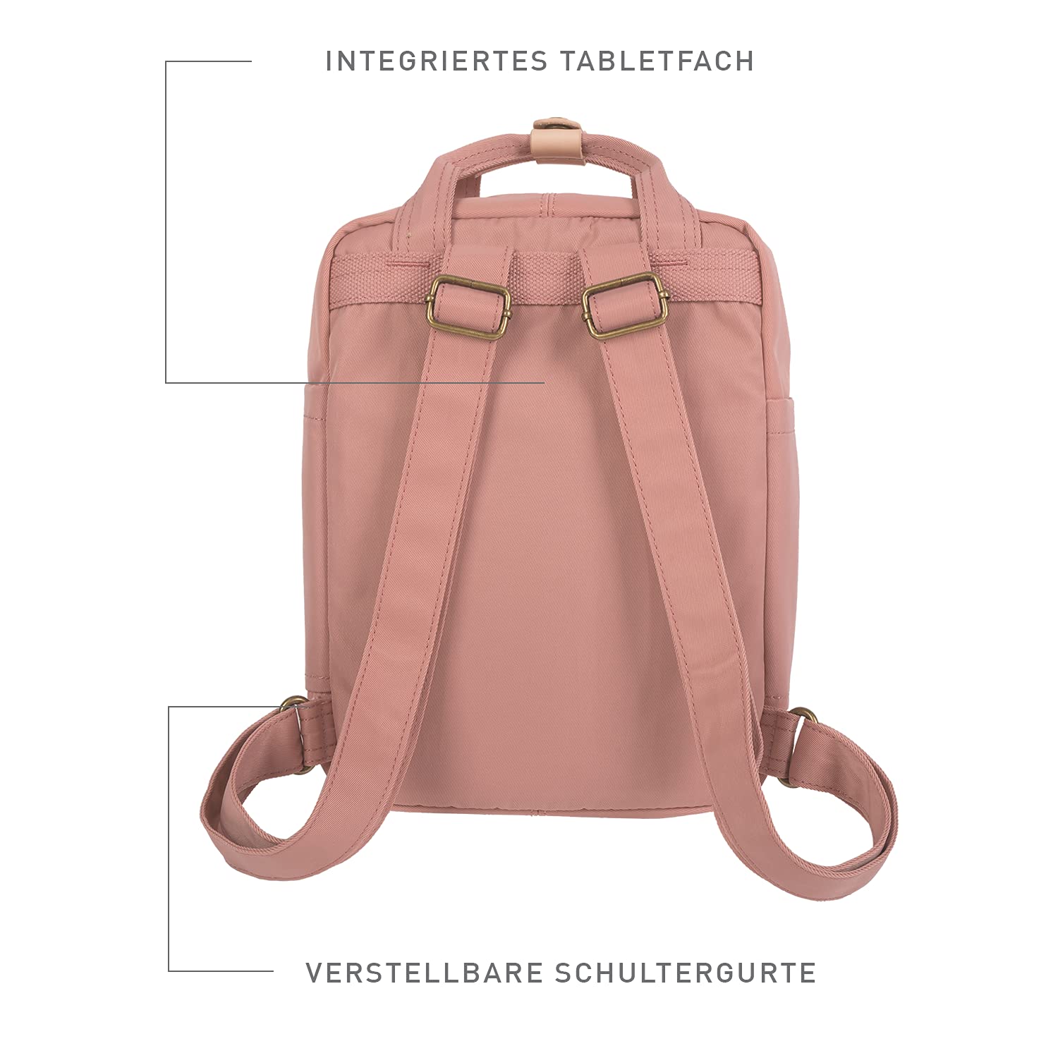 Doughnut Macaroon Mini 7L Travel School Ladies College Girls Lightweight Casual Daypacks Bag Small Backpack