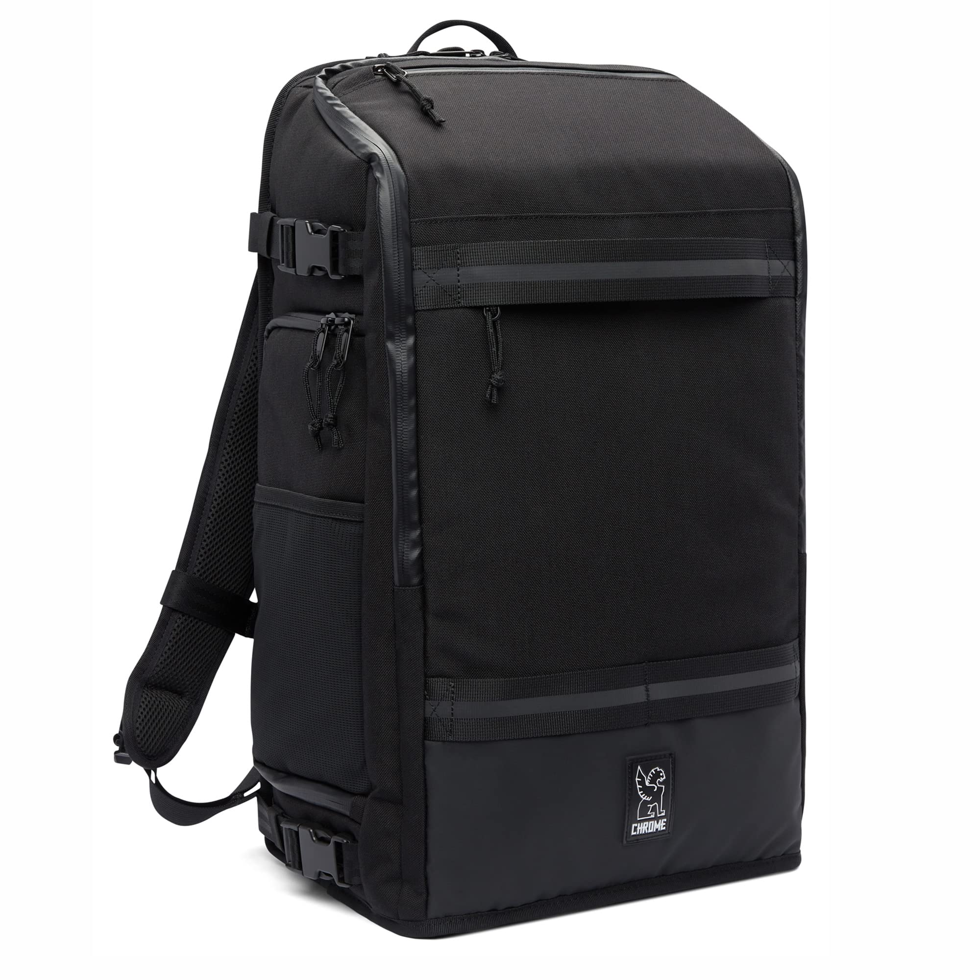 Chrome Industries Niko Camera Backpack 3.0 - 15 Inch Laptop Bag, All Black, 25 Liter