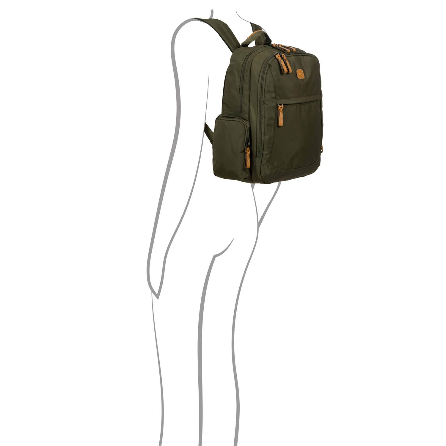 Bric's X-Travel Nomad Backpack - 16 Inch - Carry On Bag for Men and Women - Travel Accessory - Black