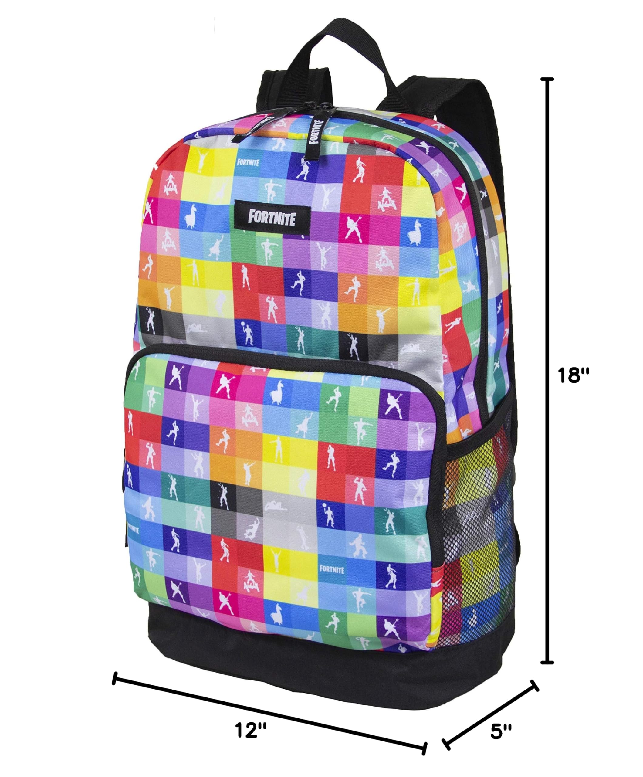FORTNITE unisex adult Amplify basic multipurpose backpacks, Bright Combo, One Size US