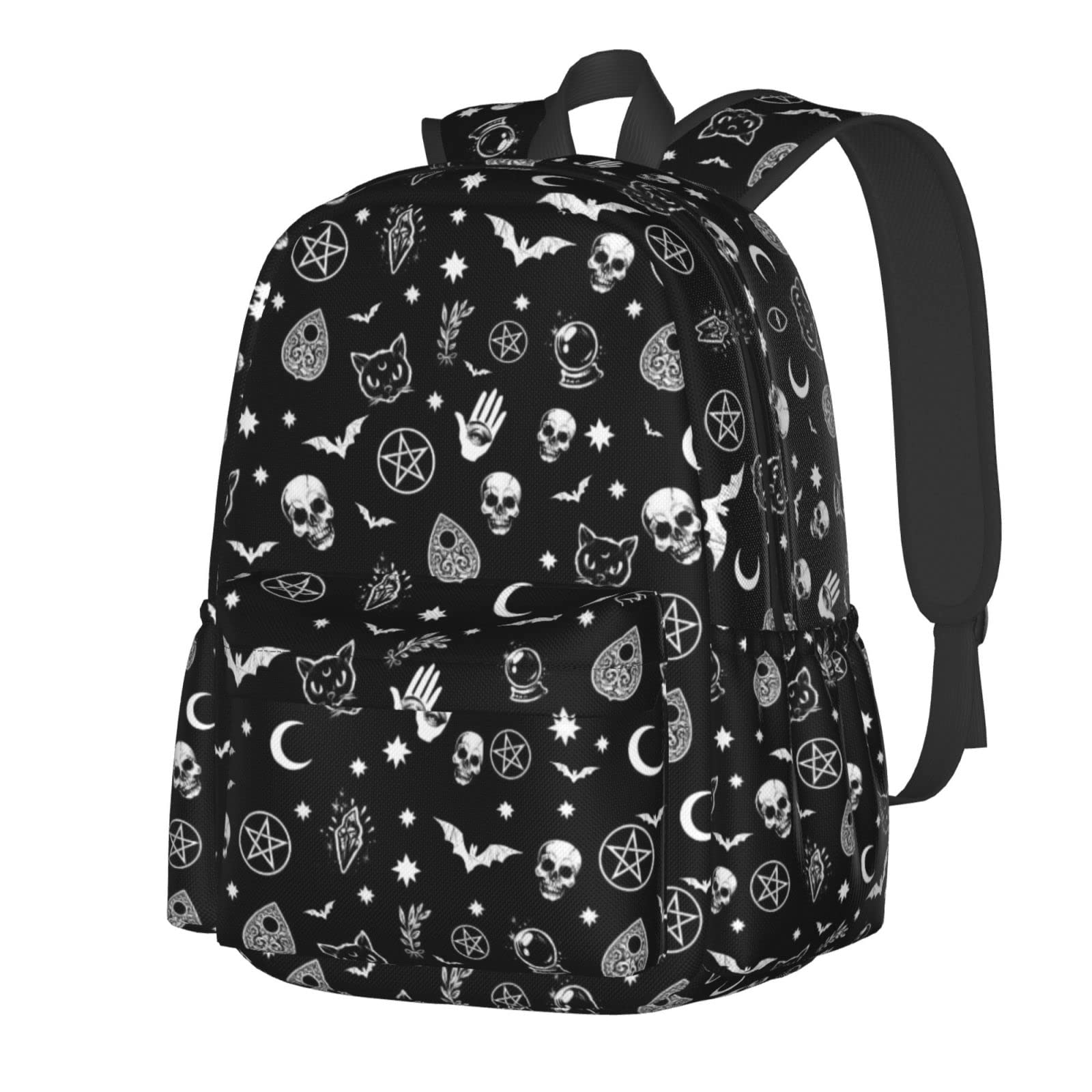 Goth Backpack for Girls and Women School Gothic Backpacks Bookbag Laptop for Men Boys Adults Teens