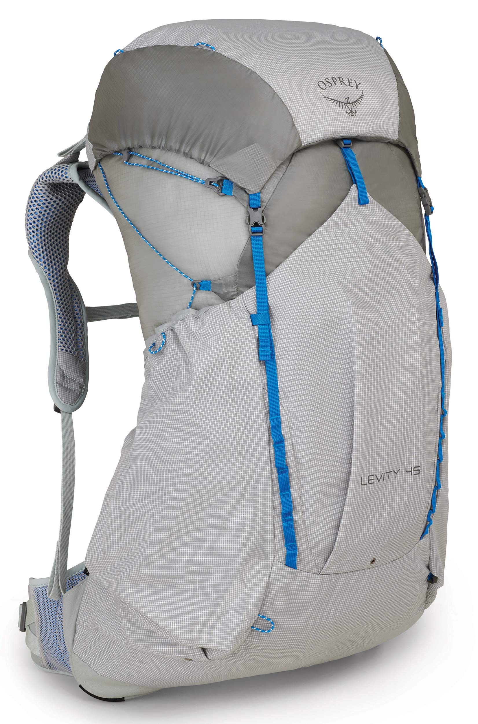 Osprey Men's Levity 45 Ultralight Backpack, Parallax Silver, Medium