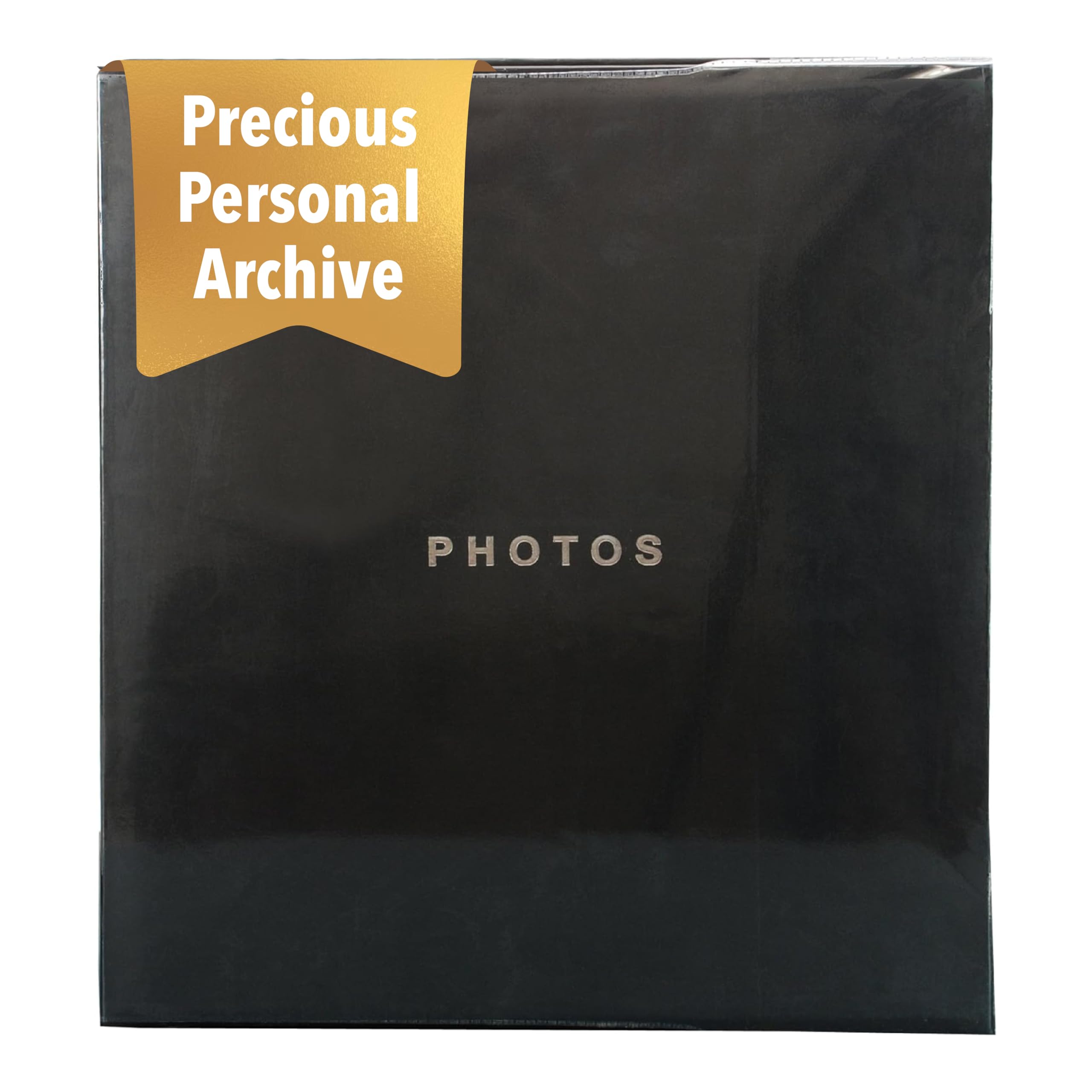 kieragrace KG Jocelyn Photo Album – Black, Holds 400 4" x 6" Photos