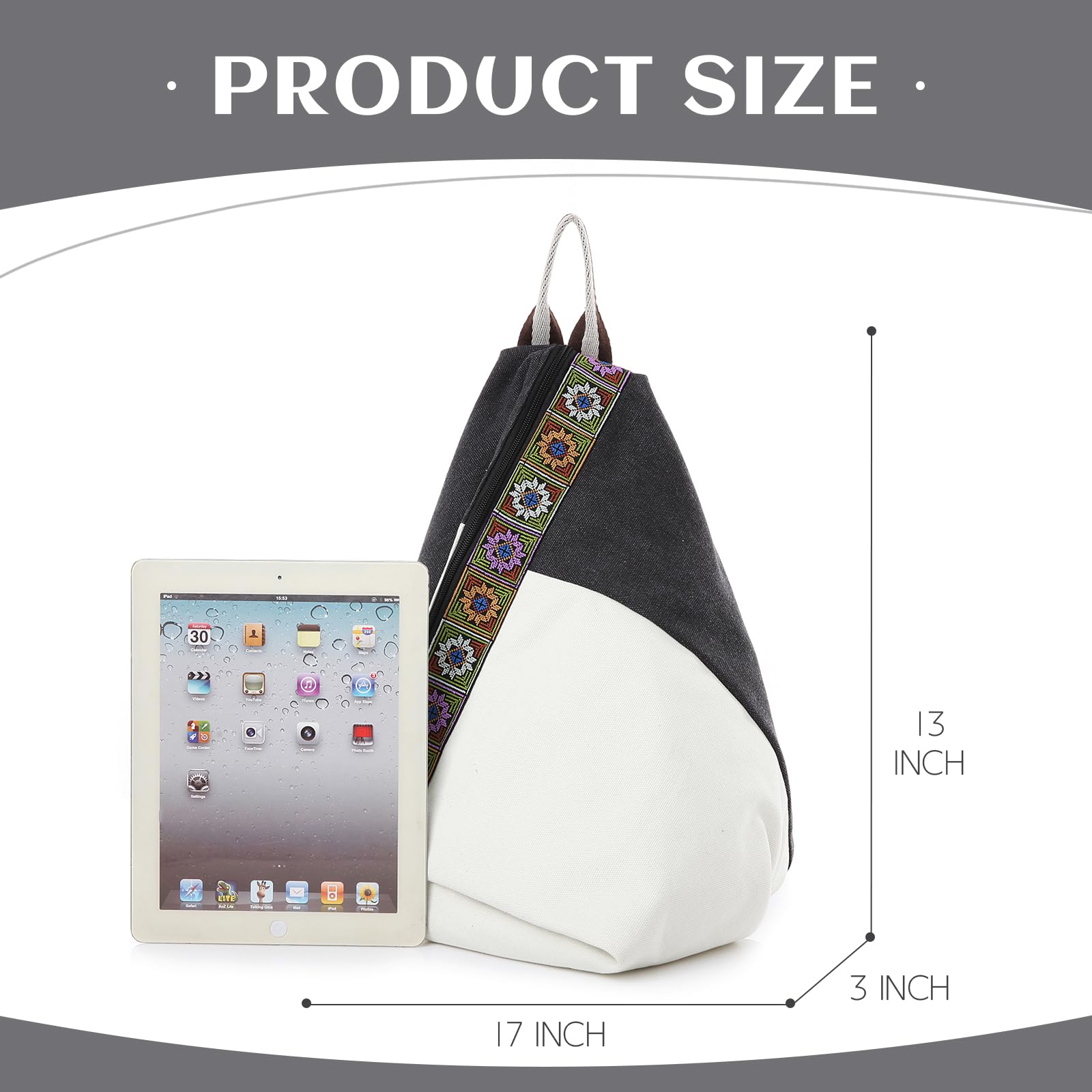 MAZEXY Heavey Duty Women Backpack Canvas Shoulder Bag Anti-theft Rucksack Fashion Backpack