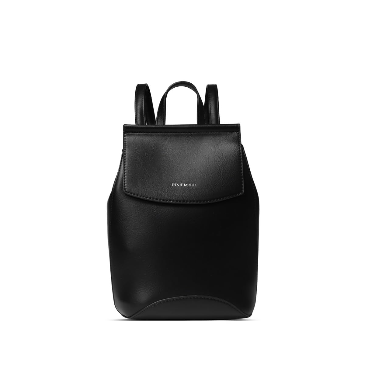 Pixie Mood Kim 10.5 x 8 Vegan Leather Mini Convertible Backpack, Misty Rose