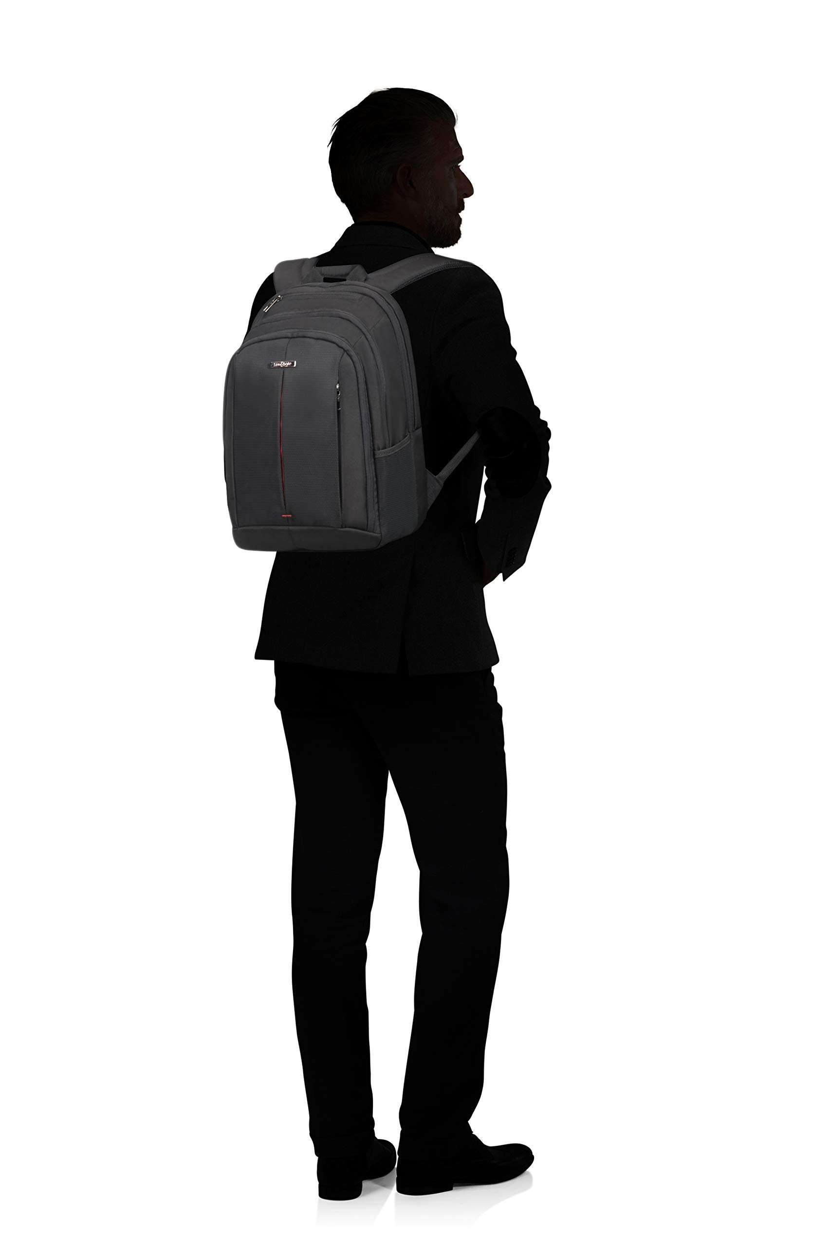 Samsonite Unisex Adult Lapt.Backpack, Black, 14 Inches (40 cm - 17.5 L)