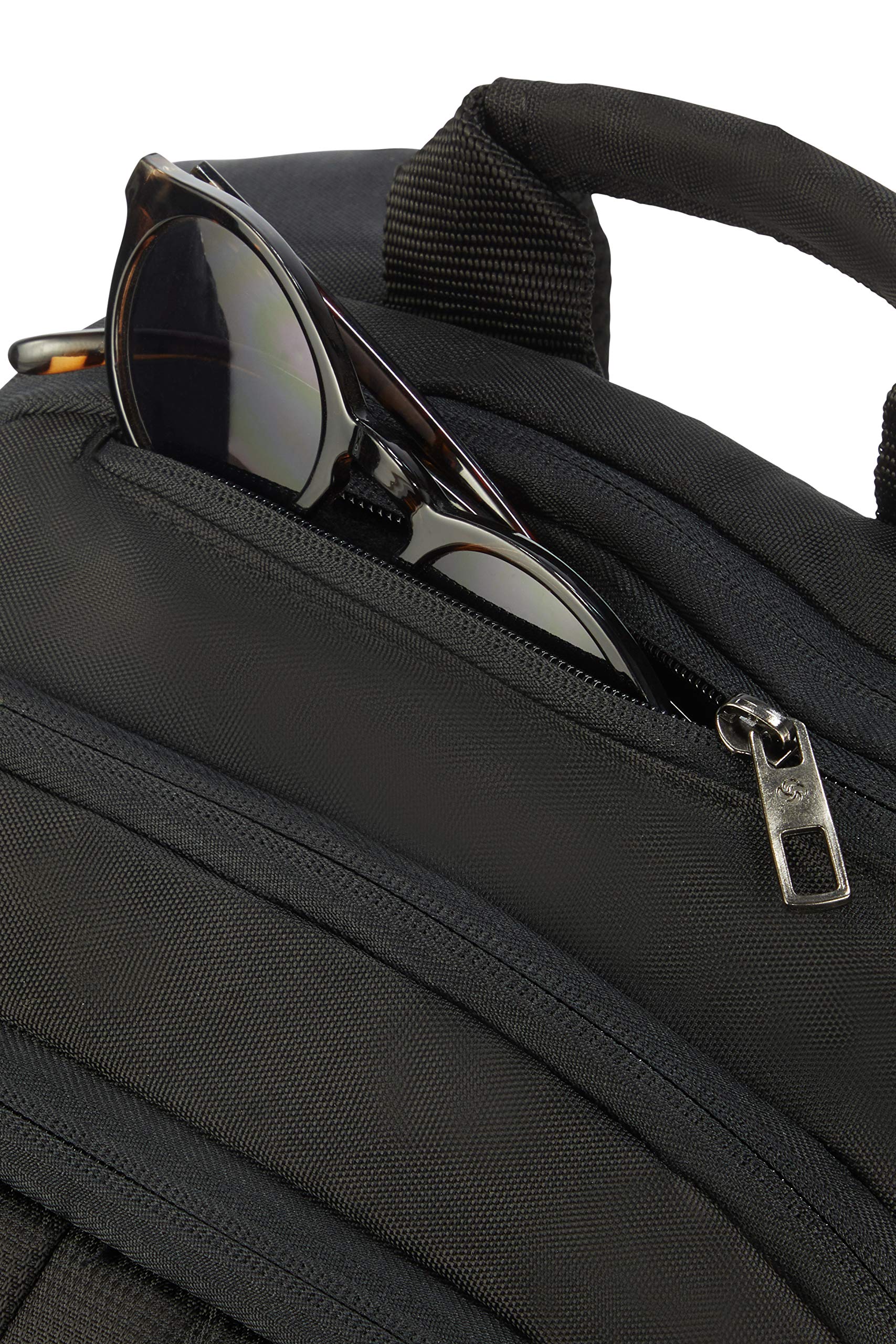 Samsonite Unisex Adult Lapt.Backpack, Black, 14 Inches (40 cm - 17.5 L)