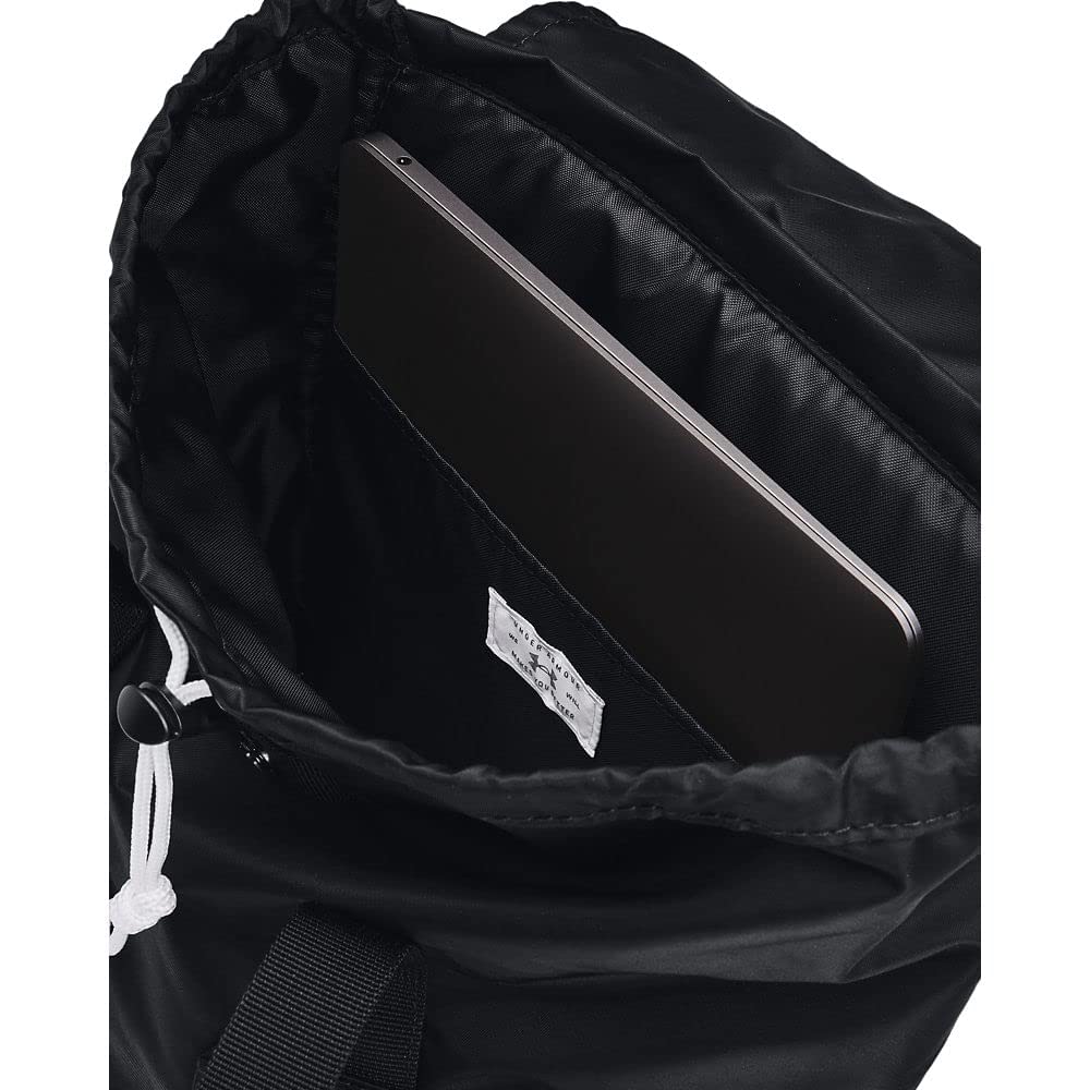 Under Armour womens Favorite Backpack , Black (001)/White , One Size Fits Most