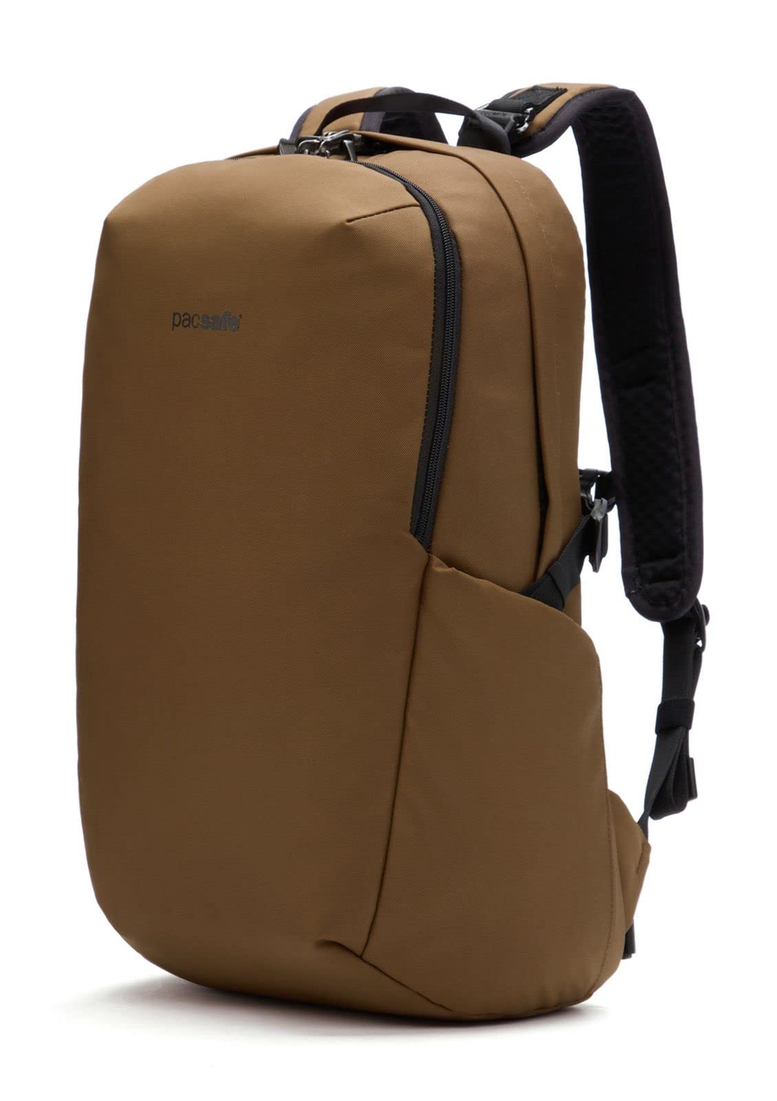 Pacsafe Vibe 25 Liter Travel Anti Theft Pack - Fits 13 inch Laptop, Tan
