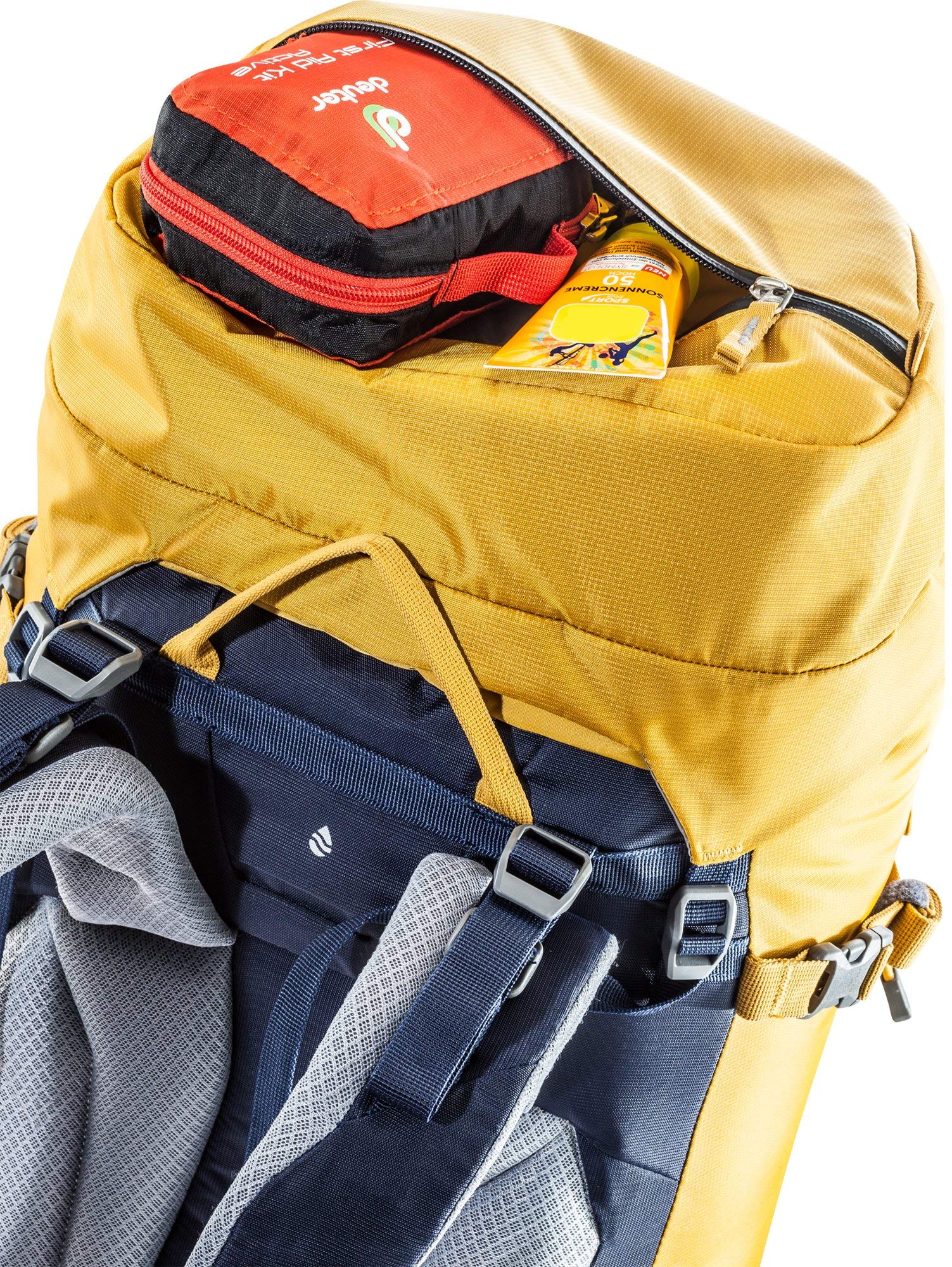 Deuter Guide 44+ - Robust and Functional Alpine Backpack for Mountain Climbing, Ski Tours and Expeditions
