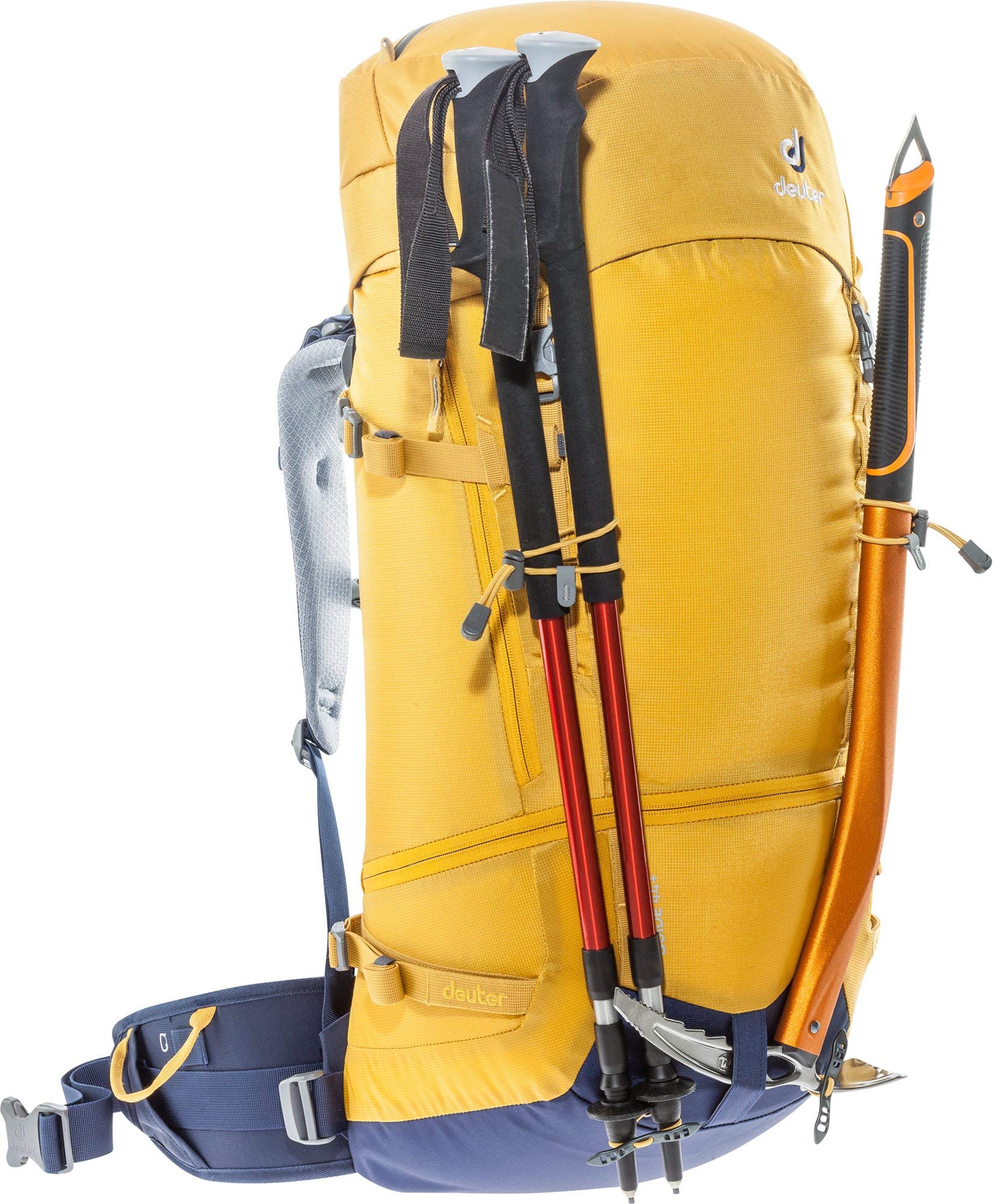 Deuter Guide 44+ - Robust and Functional Alpine Backpack for Mountain Climbing, Ski Tours and Expeditions