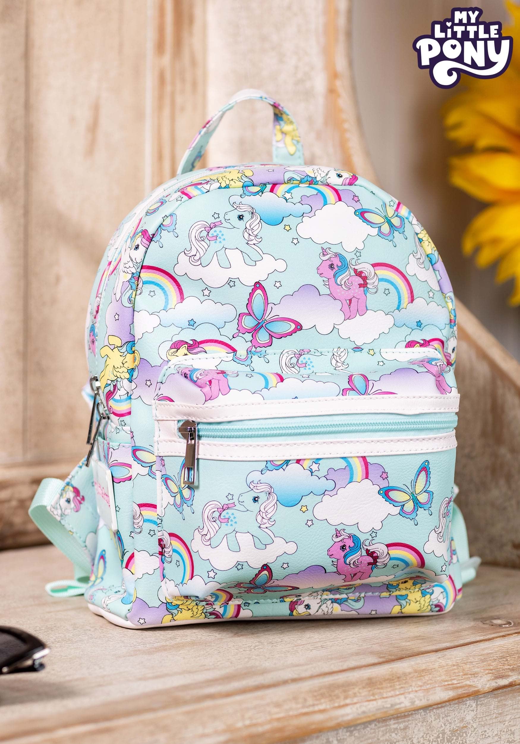 Rainbows and Butterflies My Little Pony Backpack Standard