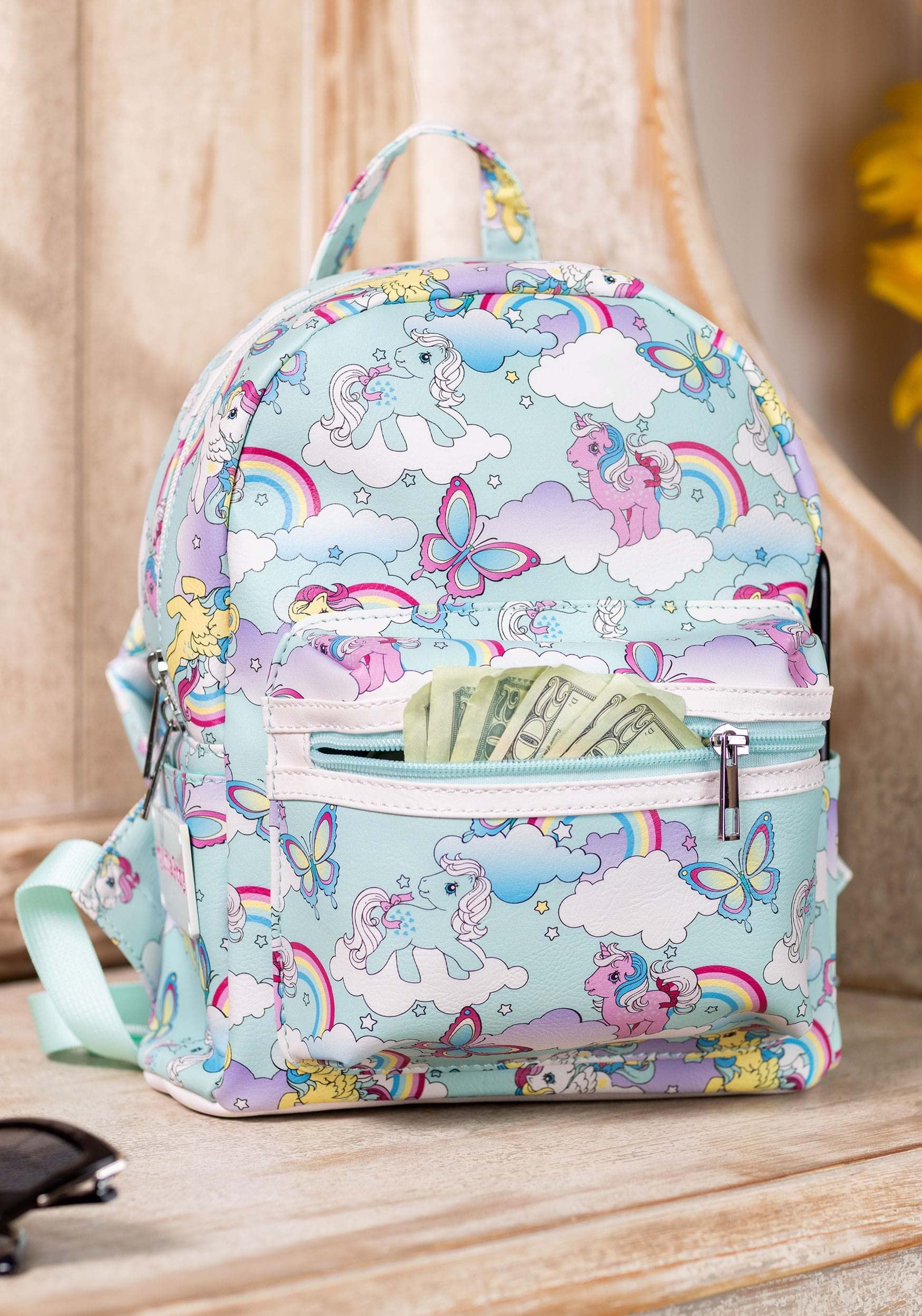 Rainbows and Butterflies My Little Pony Backpack Standard