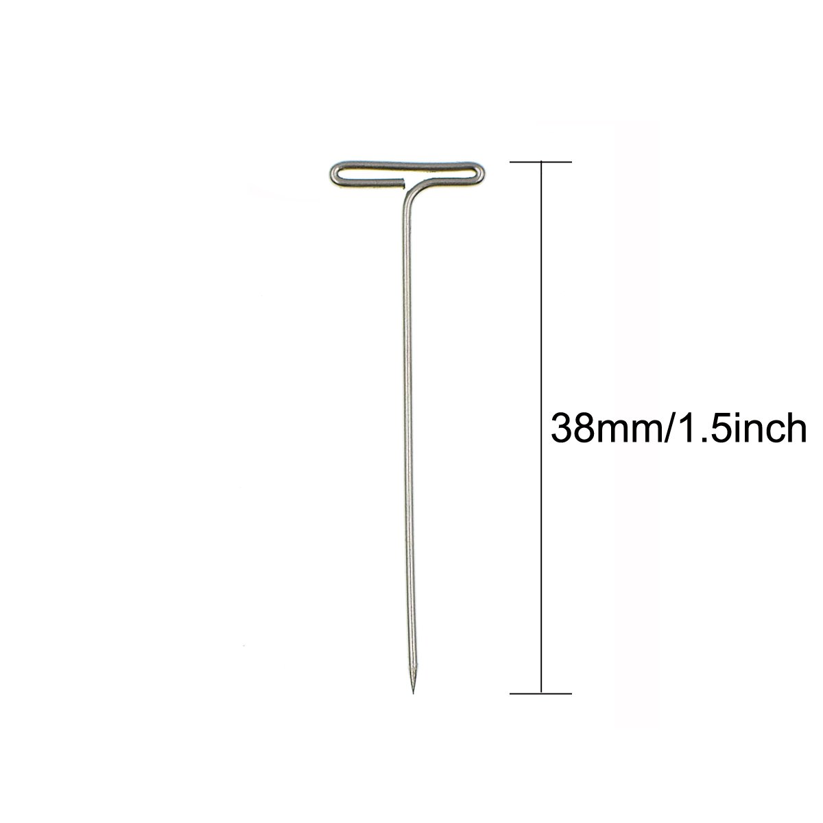 200 Pieces Stainless Steel T-Pins, 38mm/1.5inch