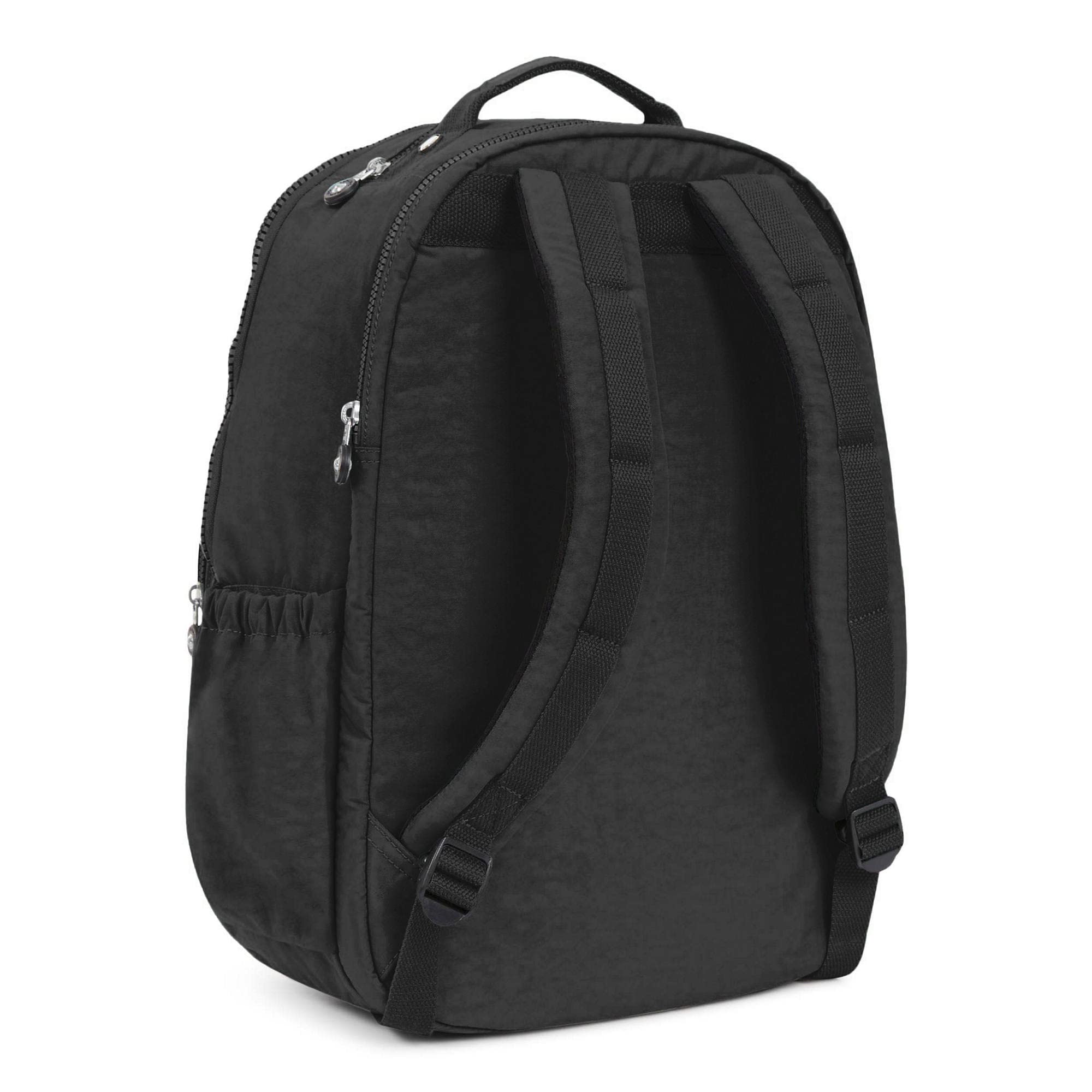 Kipling Women's Seoul Go XL Backpack, Padded, Adustable Backpack Straps, Zip Closure, Black Tonal