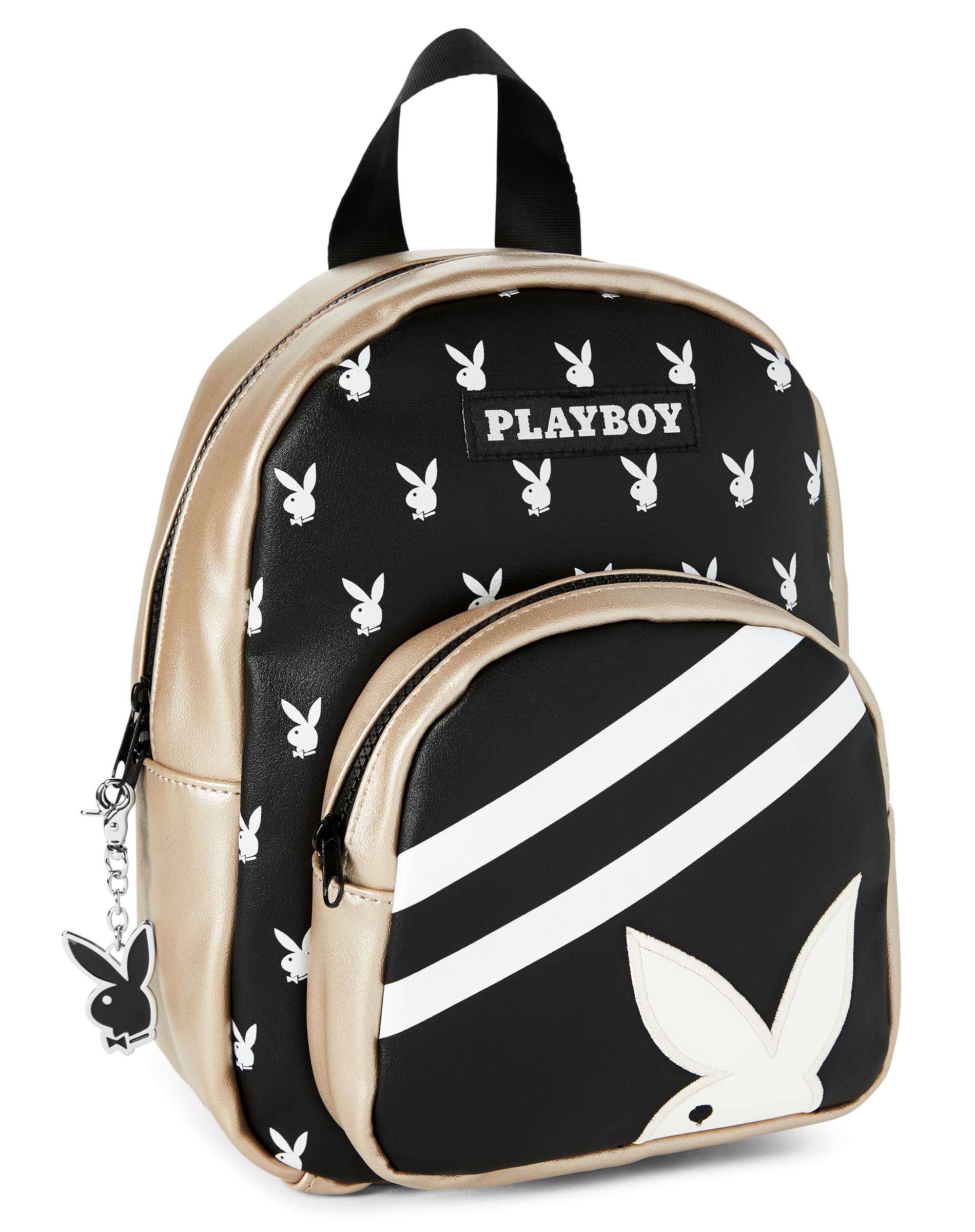 Spencer's Black Playboy Bunny Mini Backpack