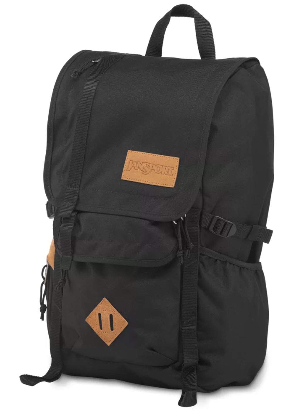 JanSport Hatchet Travel Backpack - 15 Inch Laptop Bag Designed for Urban Exploration, Black