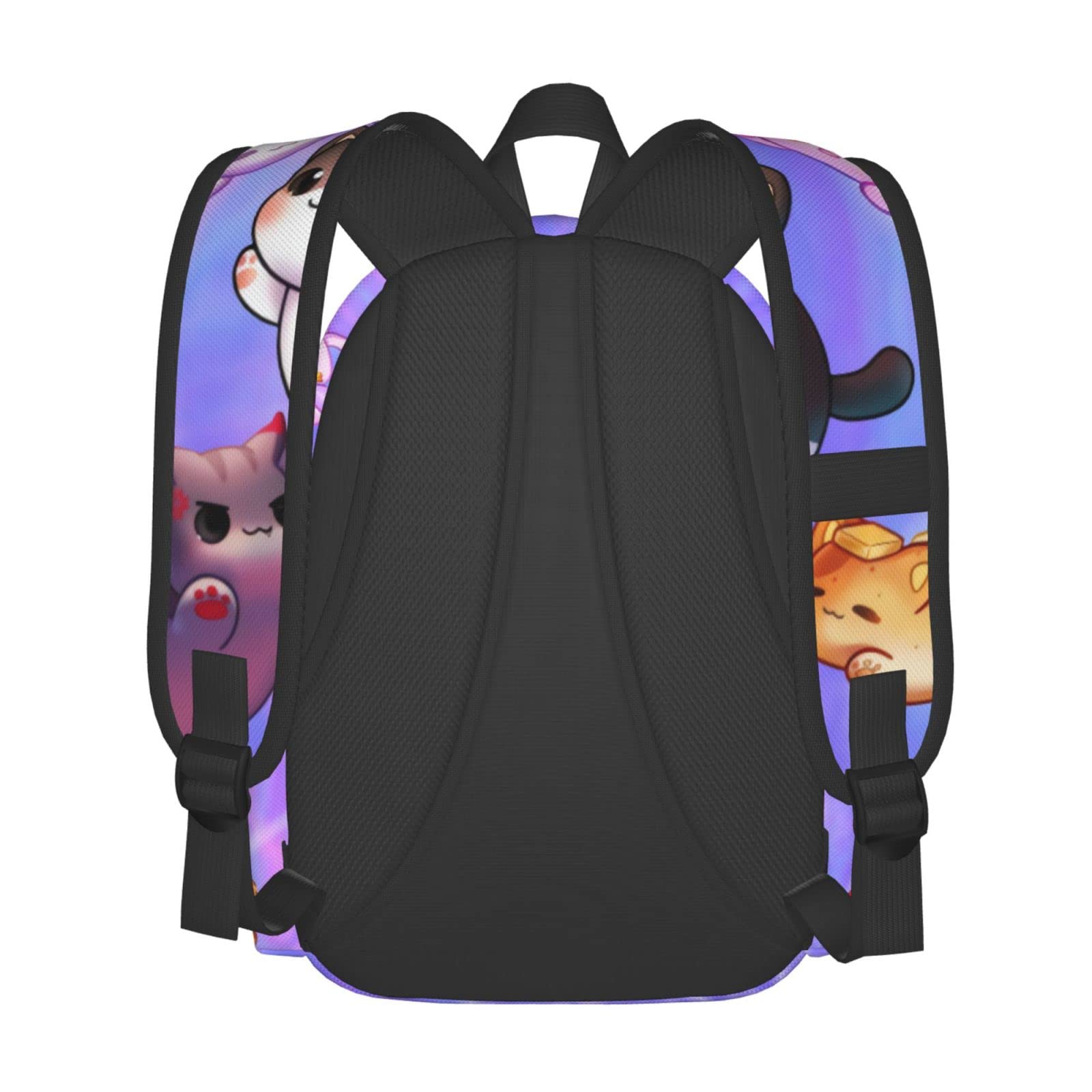Anime cat theme backpack 3d Casual Light Weight Bookbags for girls
