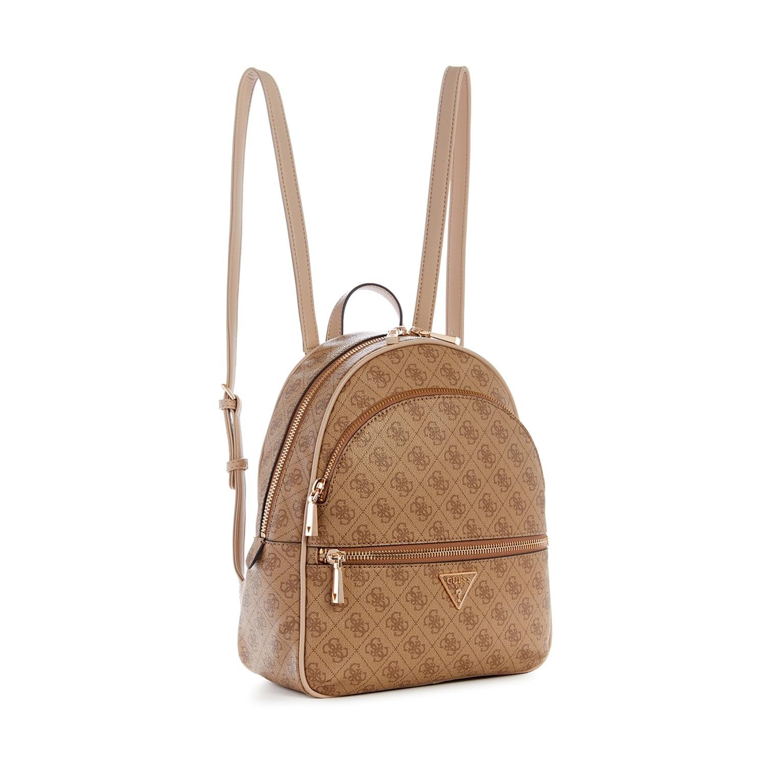 GUESS Manhattan Large Backpack, Latte Logo