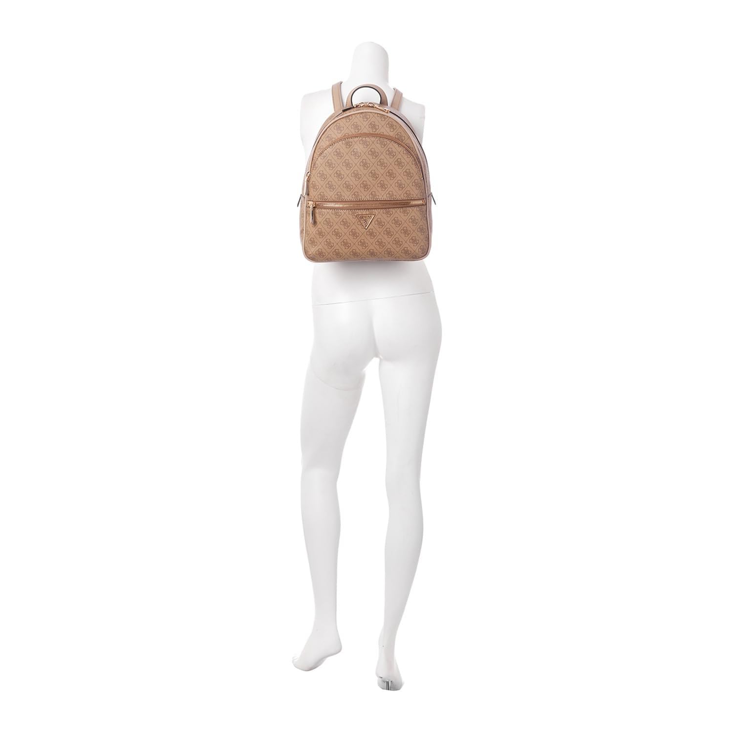 GUESS Manhattan Large Backpack, Latte Logo