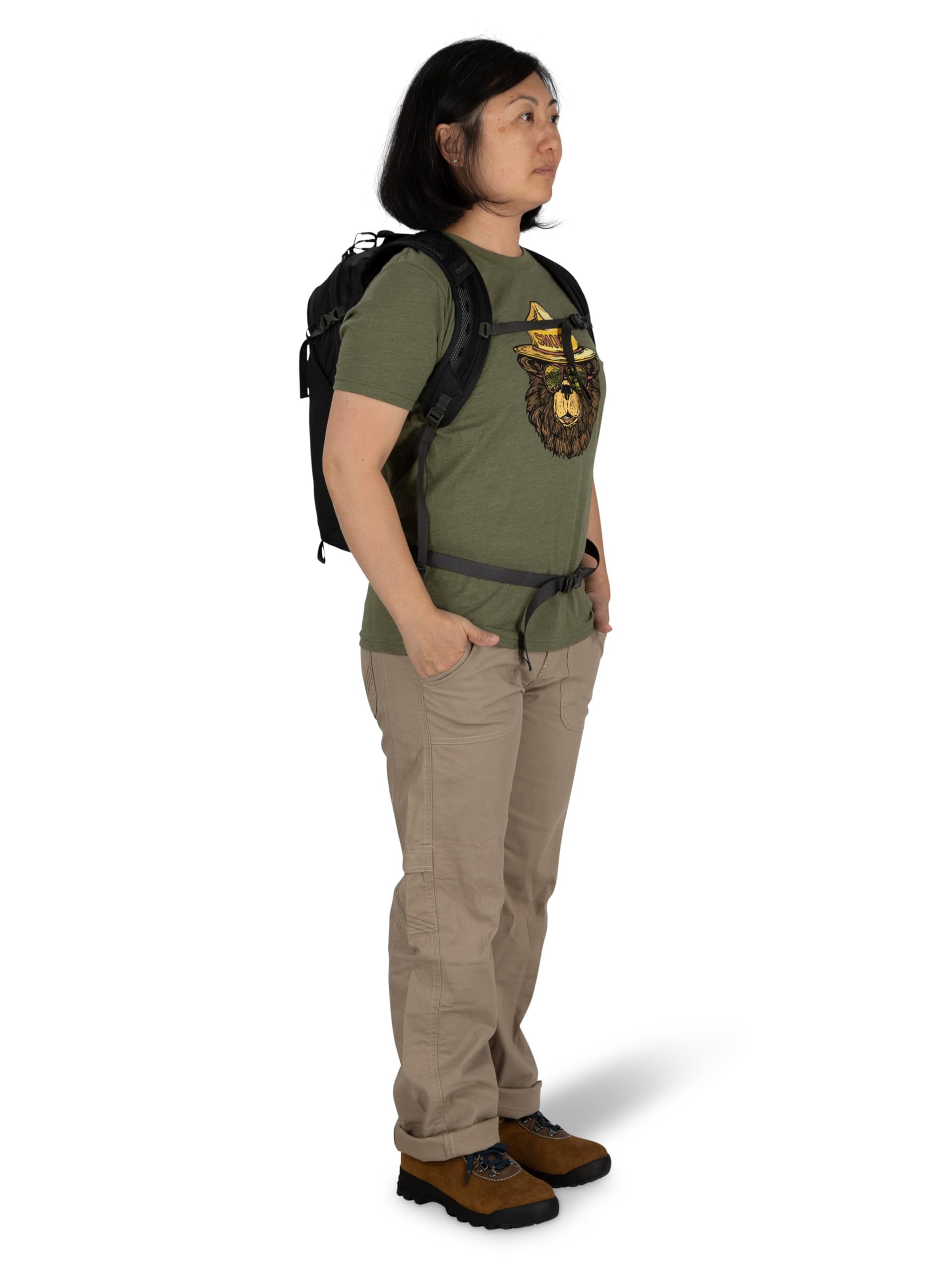Osprey Sportlite 15 Hiking Backpack, Pine Leaf Green