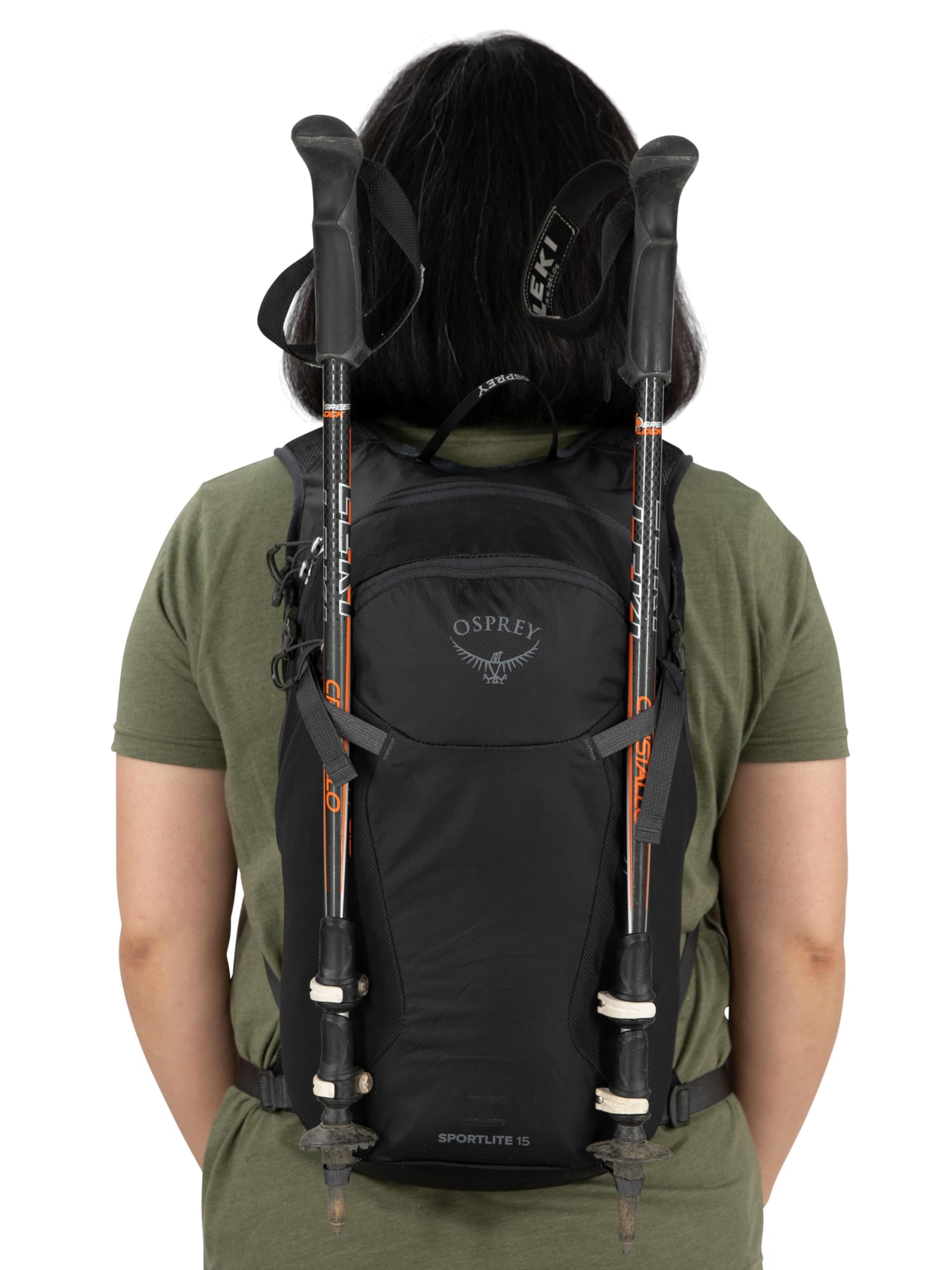 Osprey Sportlite 15 Hiking Backpack, Pine Leaf Green