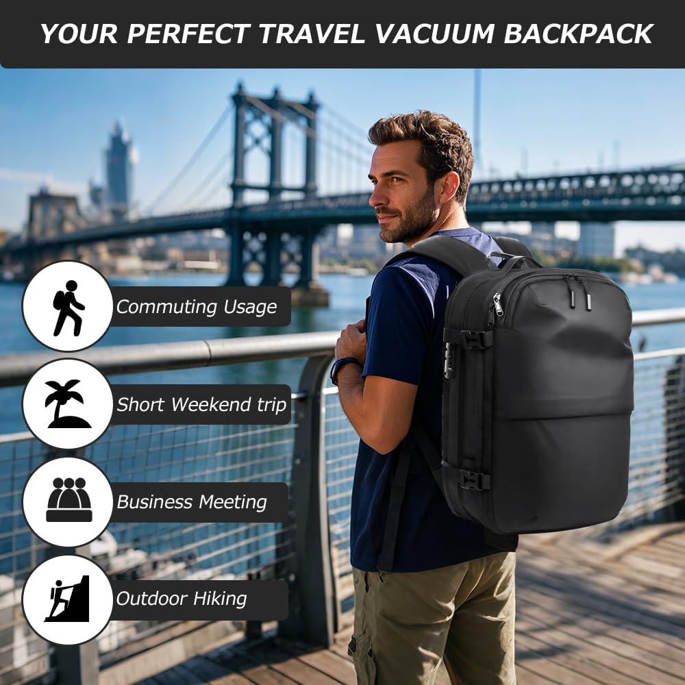 lovvento Cute Backpack Waterproof Vintage Laptop Backpack 15.6" Work College School Backpacks for Teen Girls Nurse Teacher Blue