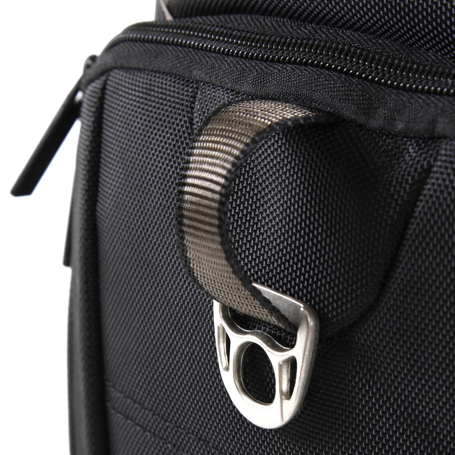 Perry Ellis Men's 9-Pocket Business Professional Laptop Backpack-P350, Black, One Size