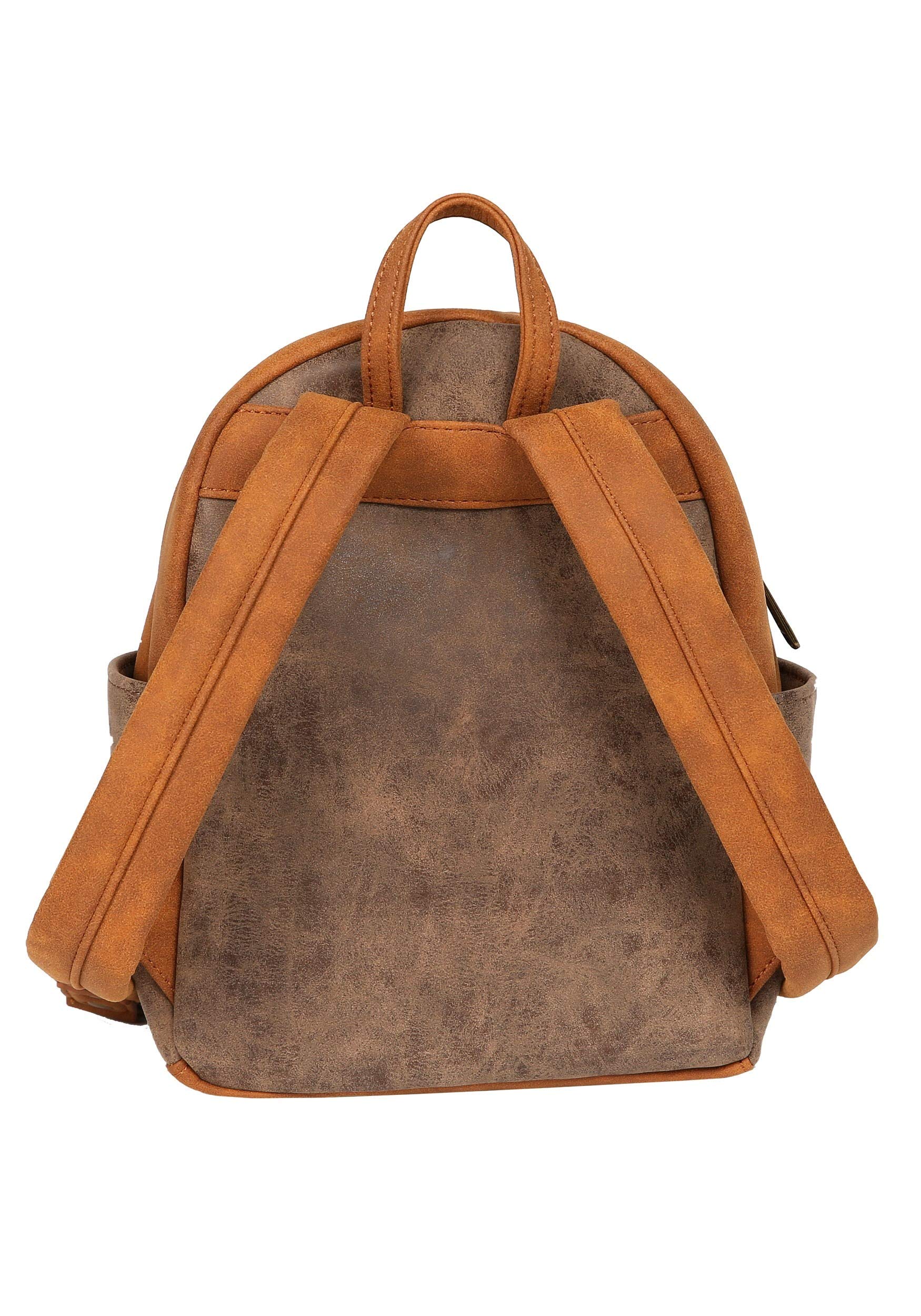 Loungefly Star Wars Ewok Faux Leather Cosplay Womens Mini Backpack Purse