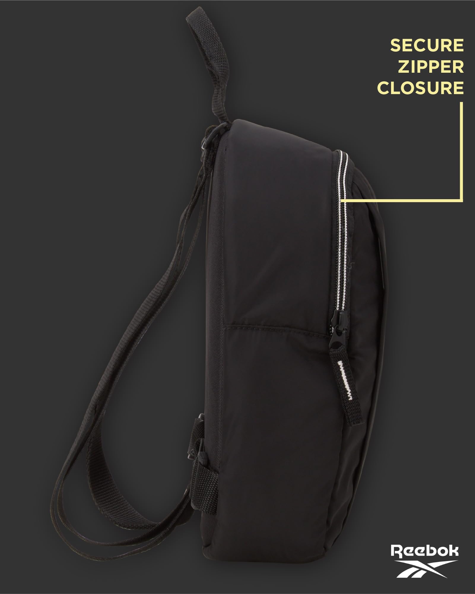 Reebok Women's Backpack - Sydney Lightweight Mini Shoulder Purse - Casual Gym Bag for Kids, Teens, and Adults, Size One Size, Deep Quartz