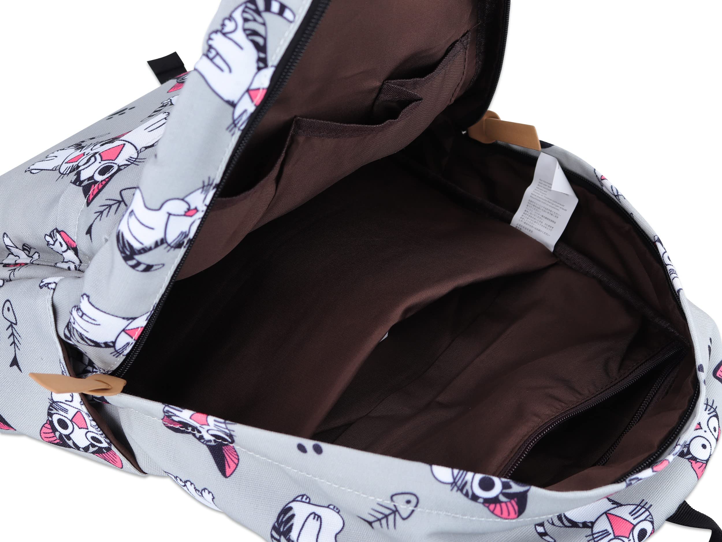 Roffatide Anime Chi's Sweet Home Print Backpack Cute Cat Teens Girls Casual School Bag