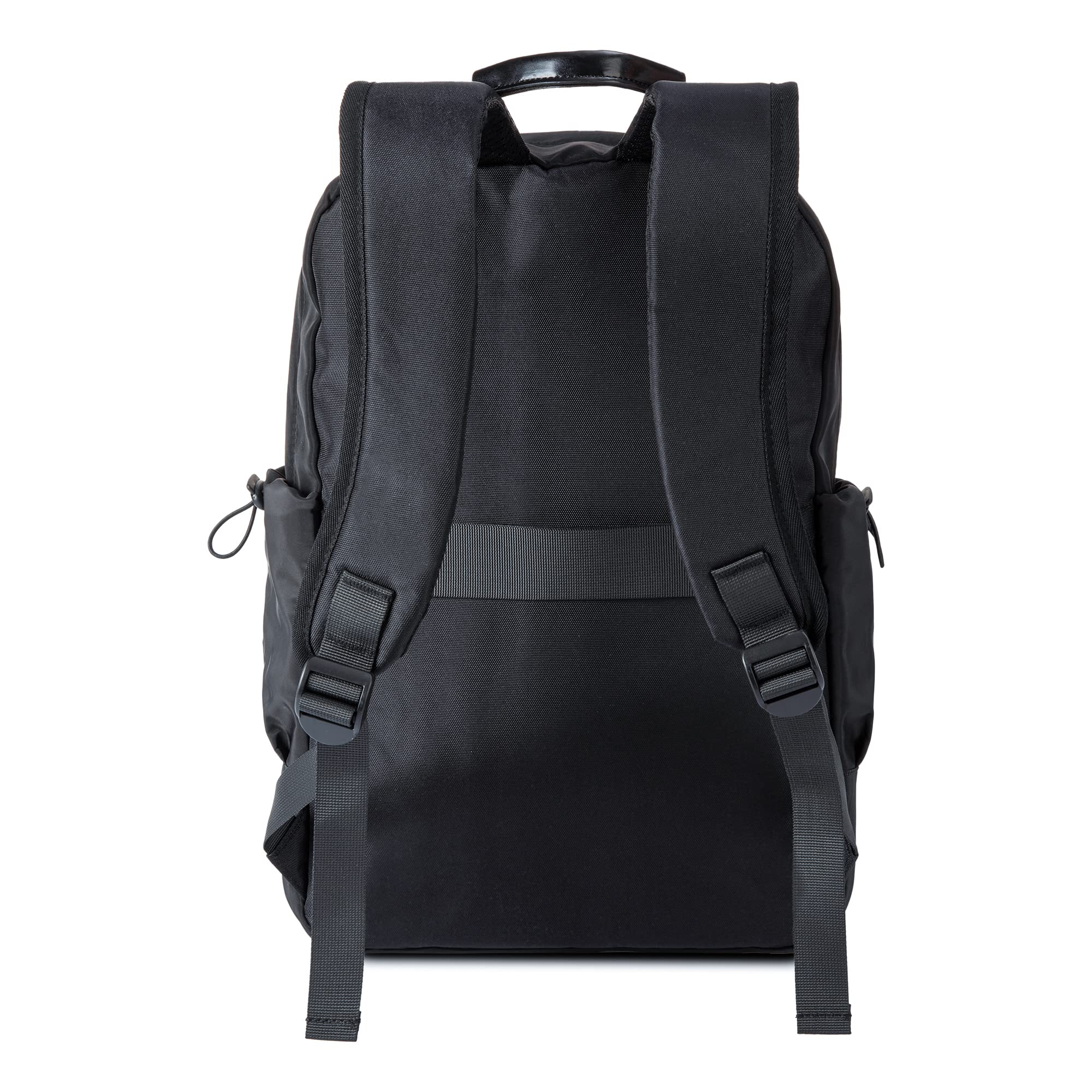 TALMONT Travel Laptop backpack for Men Waterproof Carry-on backpack for School and College, Large Gym Back Packs Flight Approved Bag (Style 1 - Black)