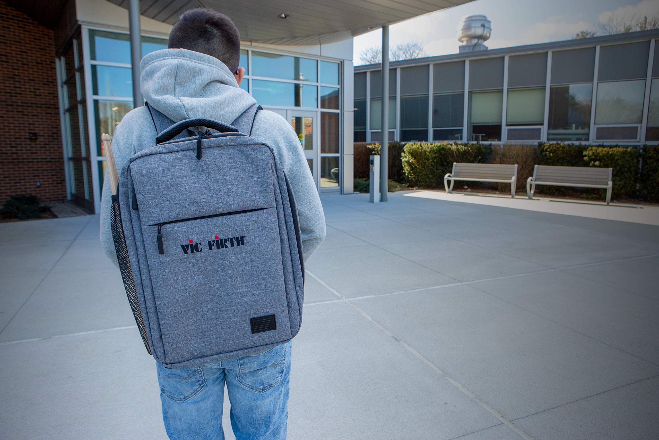 Vic Firth Vic Firth Gray Travel Backpack