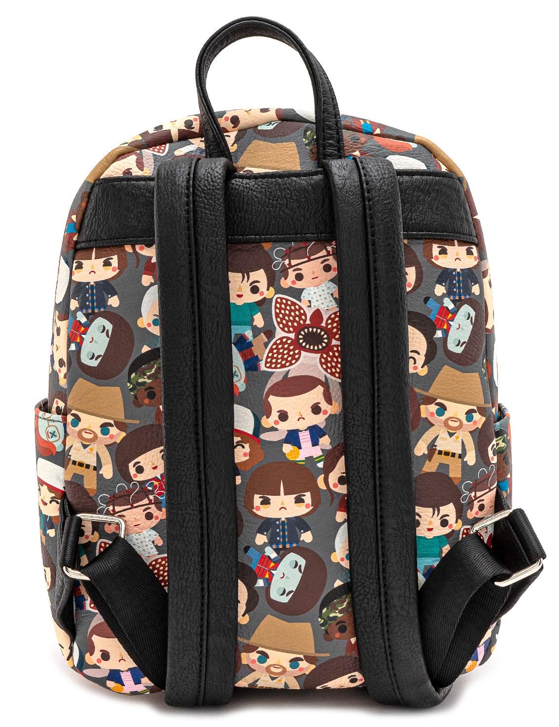 Loungefly Disney Snow White and the Six Dwarfs Floral Watercolor Allover Print Mini Backpack